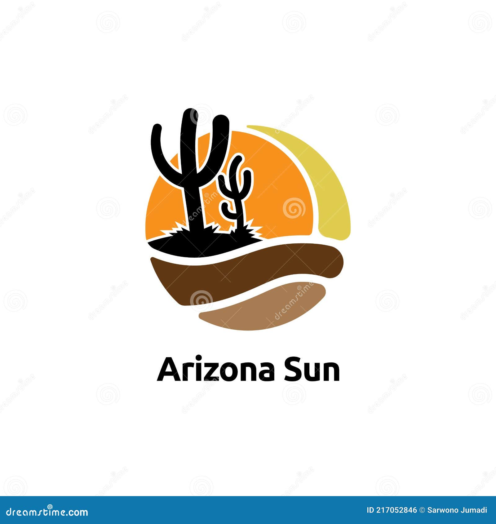 Arizona Sun Logo Vector Concept, Icon, Element, and Template for ...