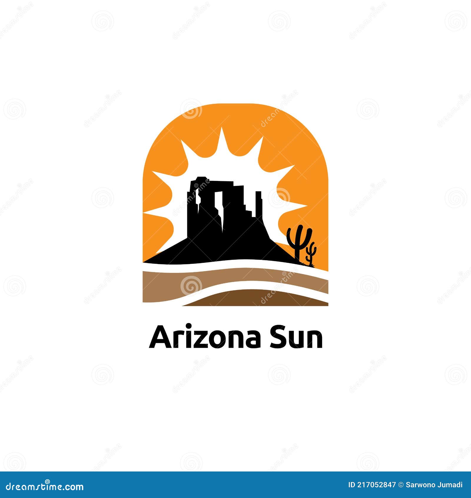 Arizona Sun Logo Vector Concept, Icon, Element, and Template for ...