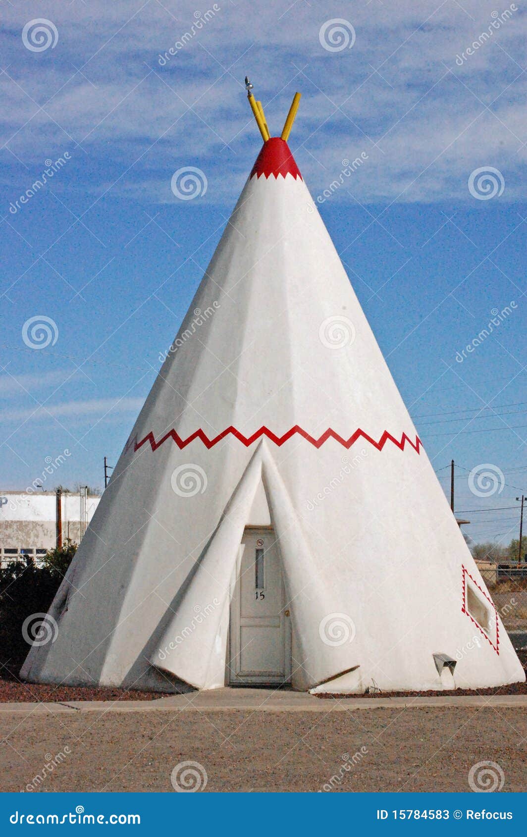 Arizona Wigwam editorial stock photo. Image of hotel - 15784583