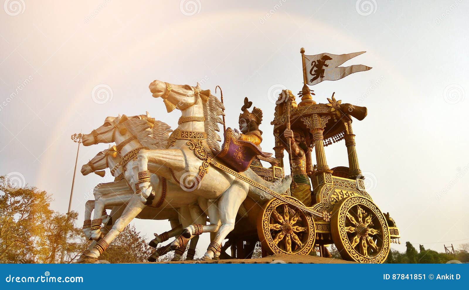 Arjuna rath stock image. Image of wheels, arjuna, angle - 87841851