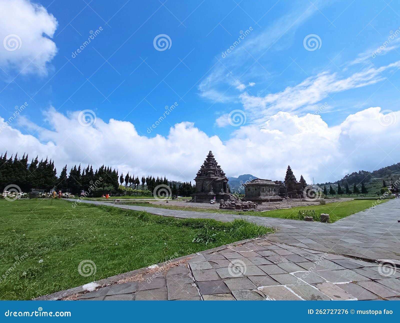 Arjuna temple dieng stock photo. Image of ruins, arjune - 262727276