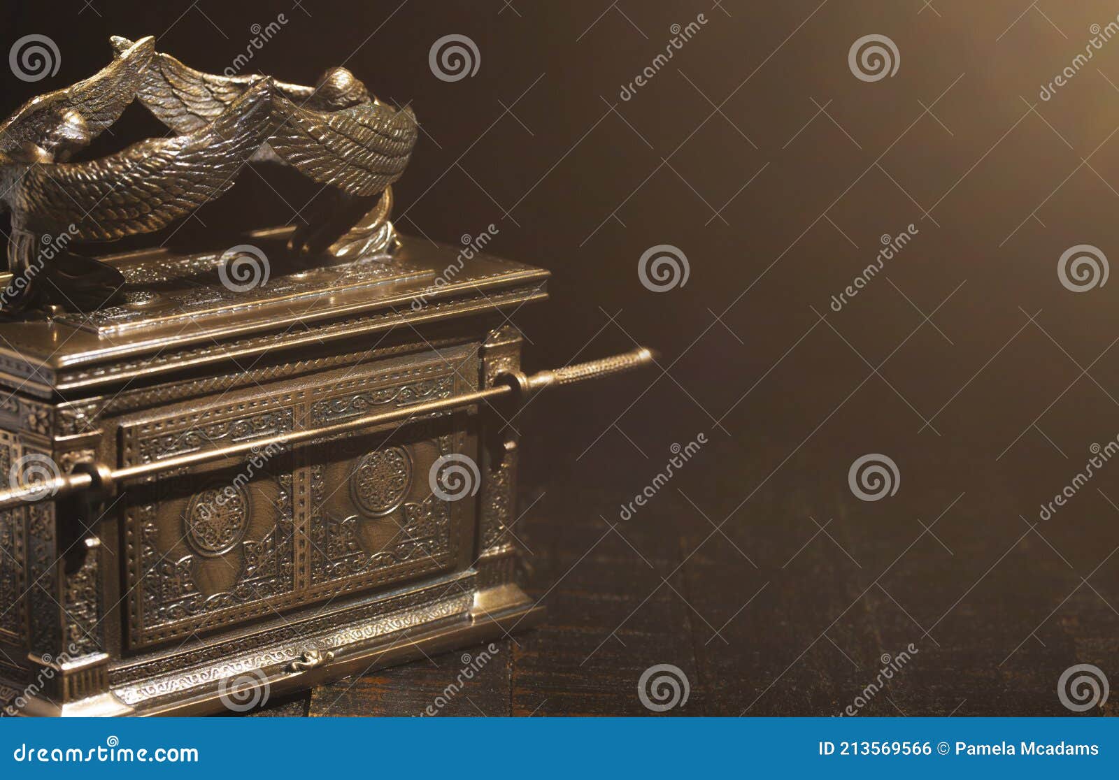 Ark of the Covenant in Dramatic Sunlight Stock Photo - Image of holy ...