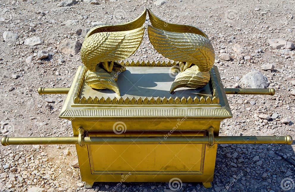 The Ark of the Covenant stock image. Image of gold, levites - 73816927