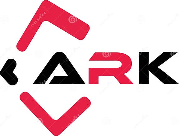 ARK Creative Minimalist Letter Logo. ARK Unique Vector Initials ...