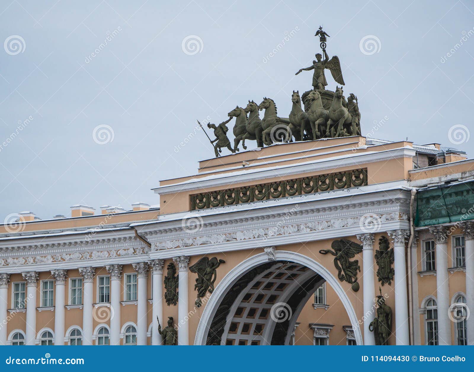 ARKA Gallery stock photo. Image of palace, square, columns - 114094430
