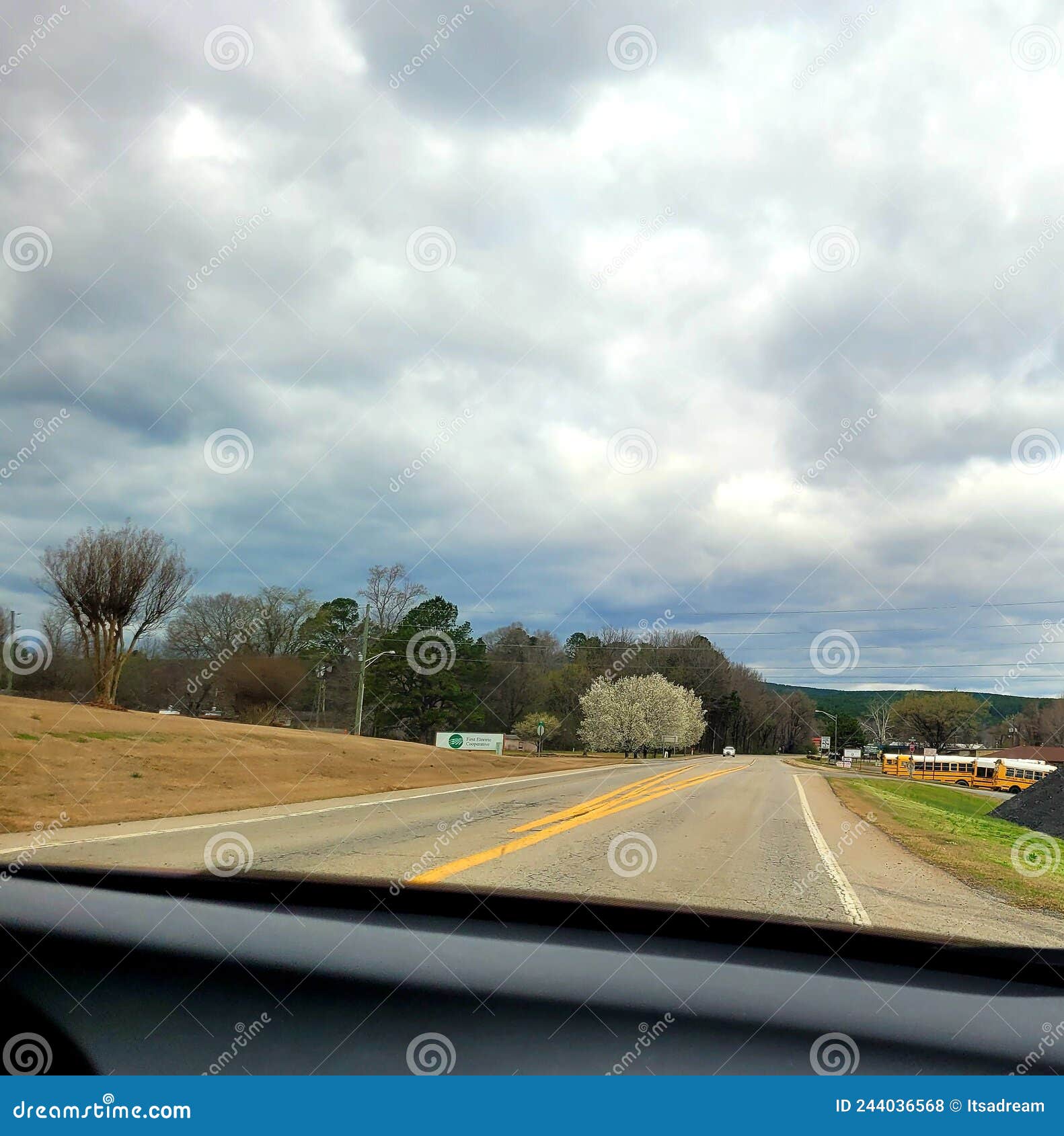 Arkansas countryside stock photo. Image of country, brown - 244036568