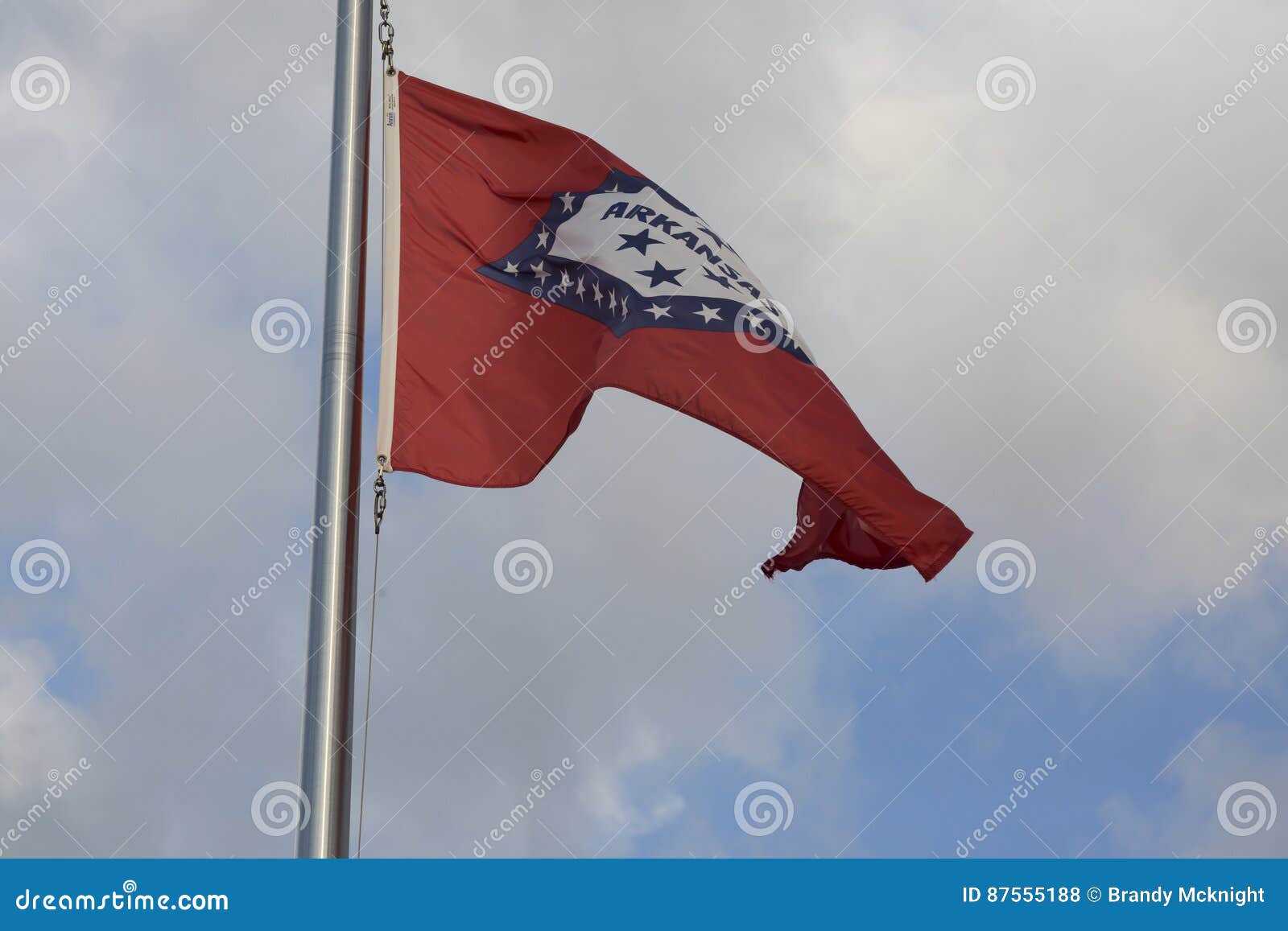 Arkansas State Flag stock photo. Image of independence - 87555188