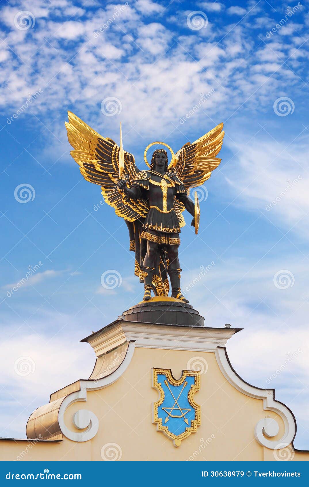 Arkhangel Michael image stock. Image du michael, lieux - 30638979