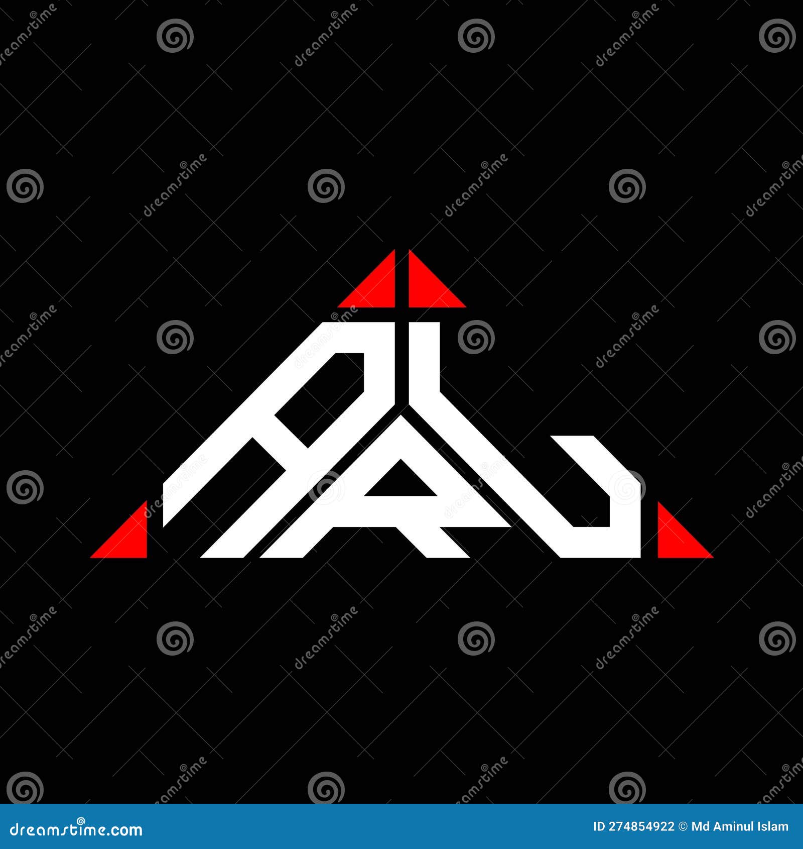 ARL Letter Logo Creative Design with Vector Graphic, ARL Simple and ...