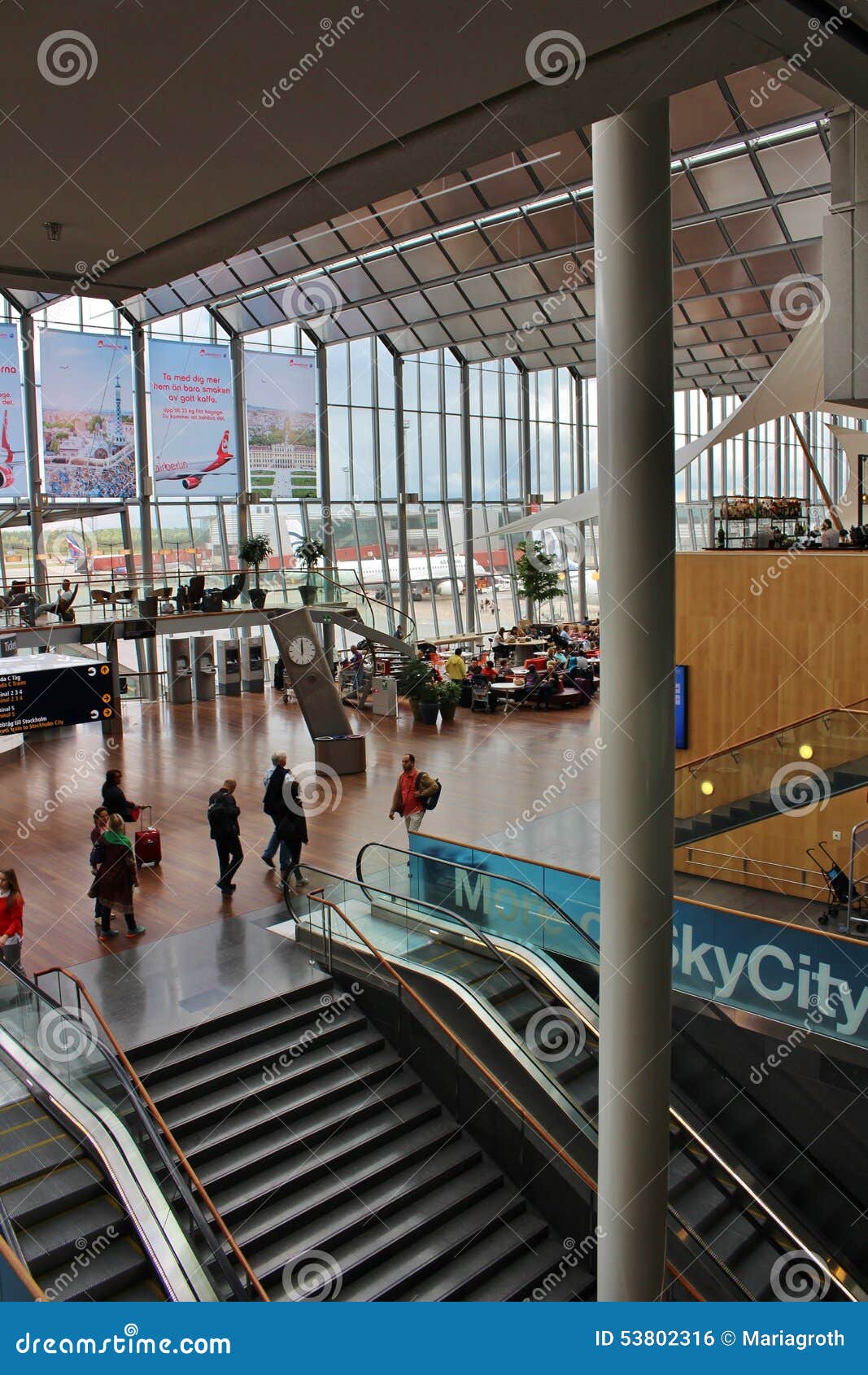 Arlanda Airport editorial photo. Image of arrivals, charter - 53802316