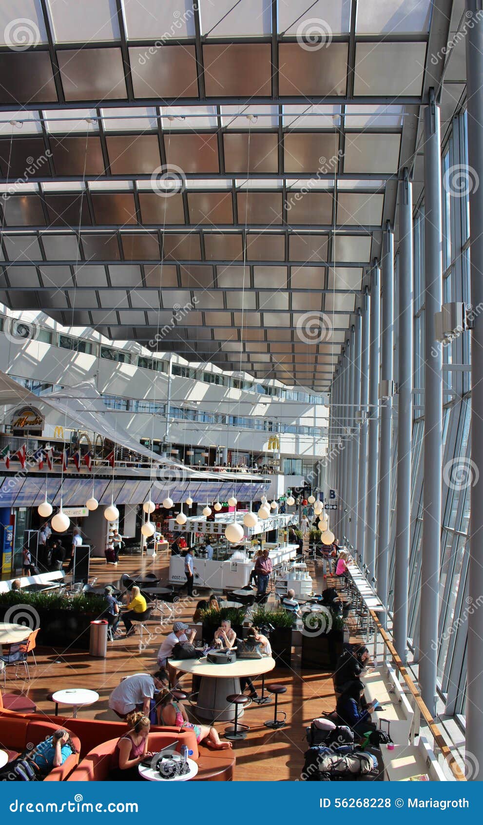 Arlanda Airport editorial stock photo. Image of lift - 56268228