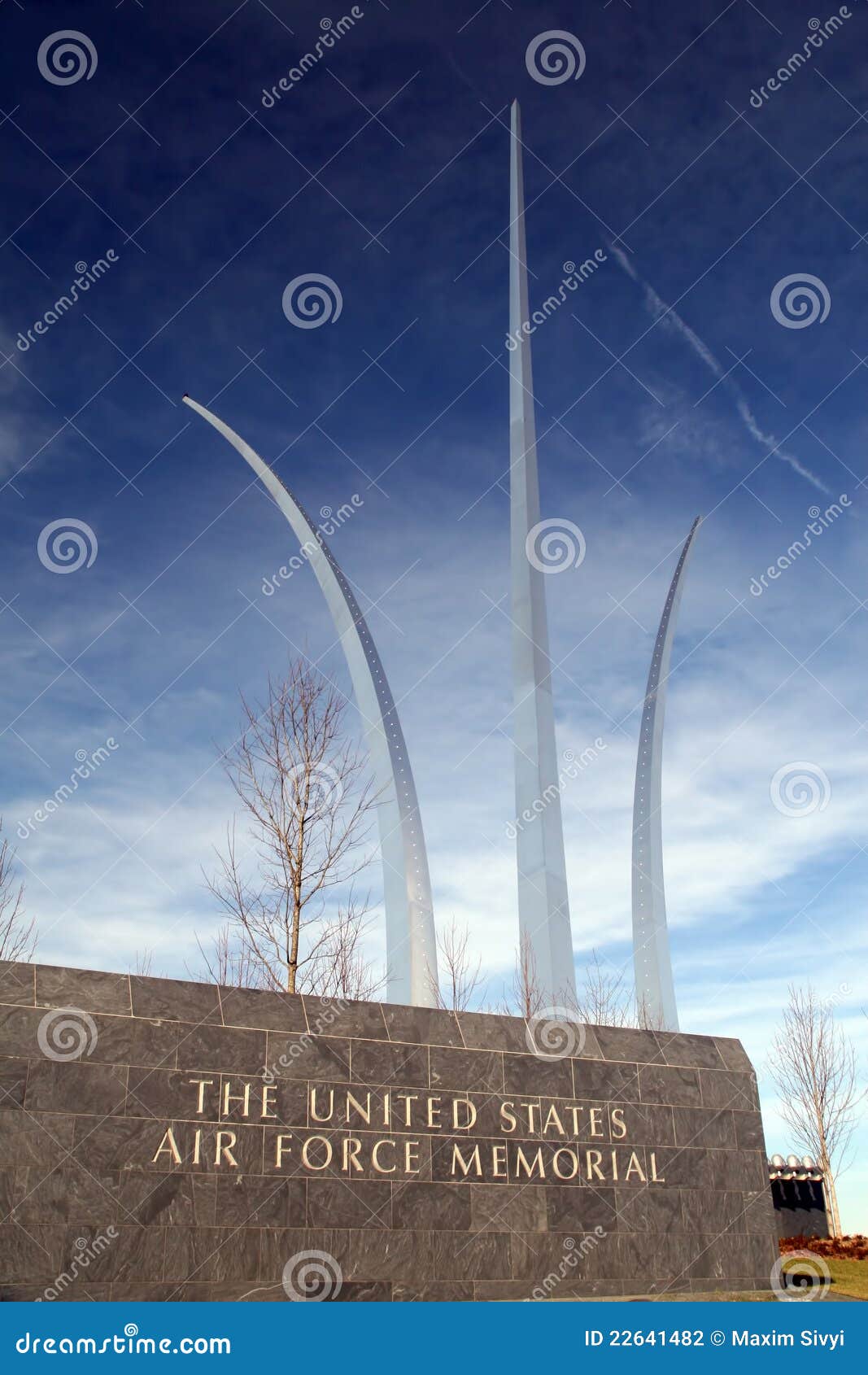 Arlington DC Air Force Memorial Editorial Photography - Image of ...