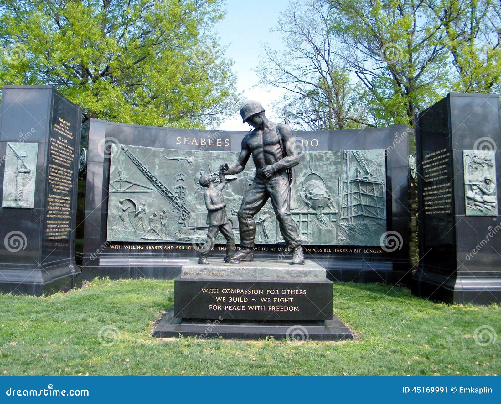 Arlington-Kirchhof Das Nationale Seabee-Denkmal 2010 Redaktionelles ...