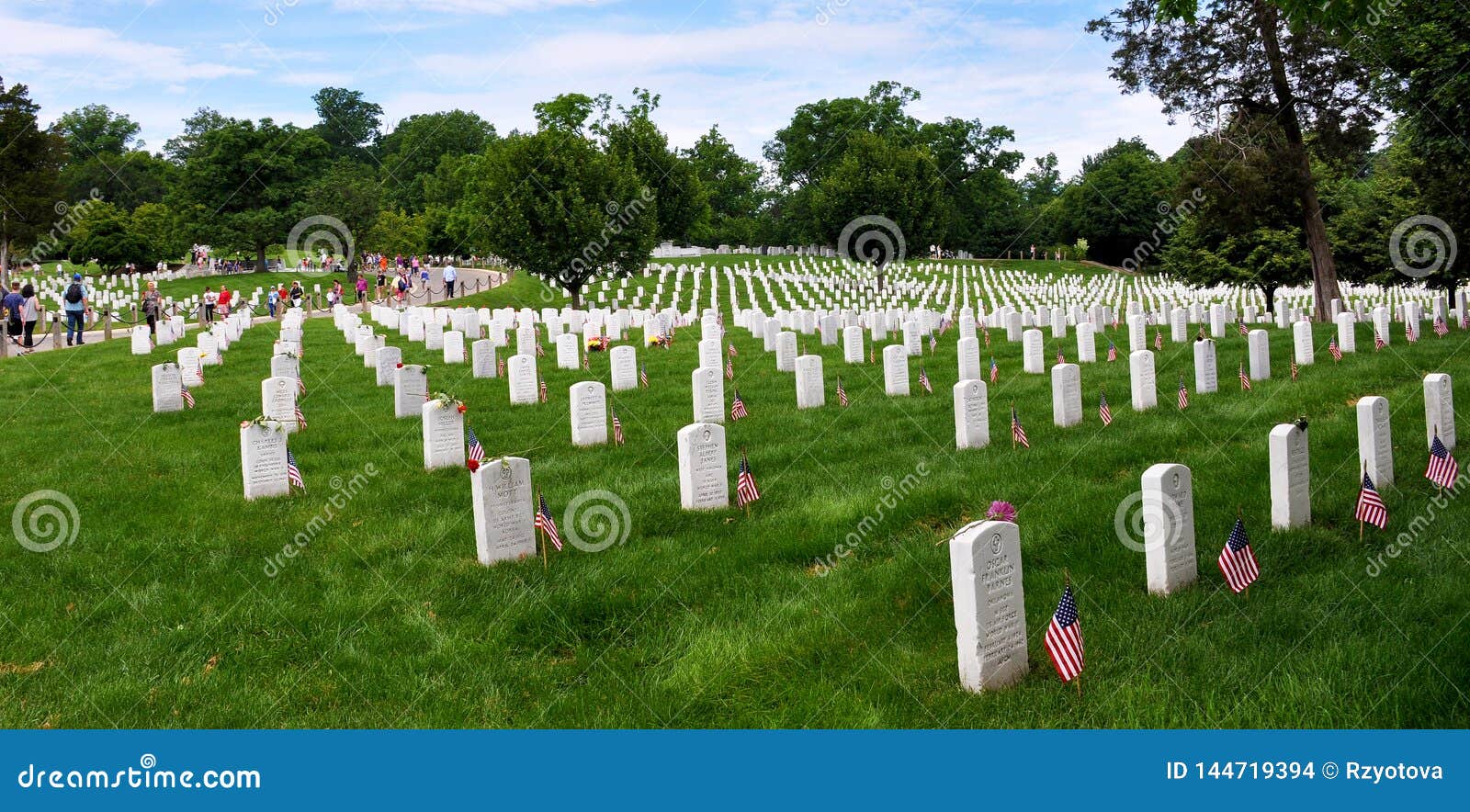 Arlington National Cemetery, Virginia, USA Editorial Stock Image ...