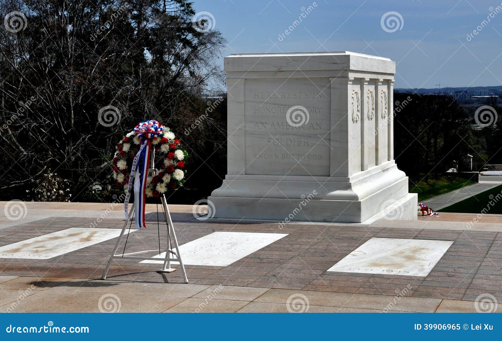 Arlington, VA : Tombe De Soldat Inconnu Image éditorial - Image of ...