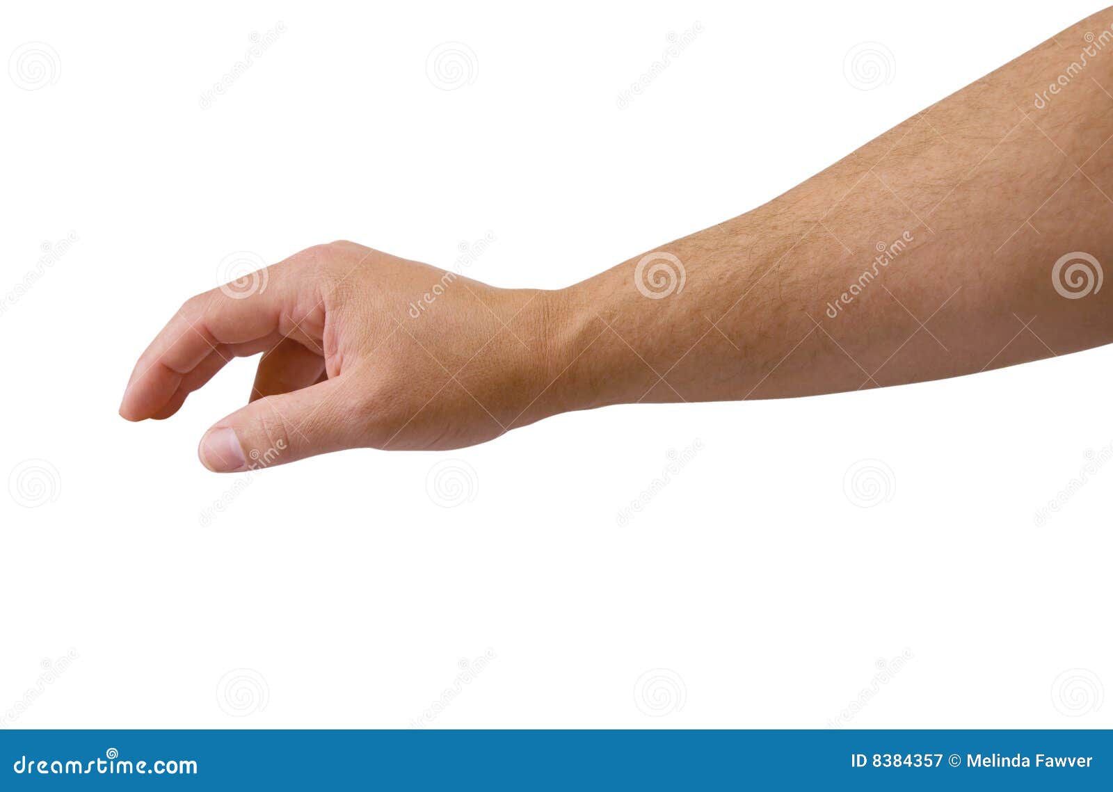 Arm Reaching With Clipping Path Royalty Free Stock Photography - Image ...