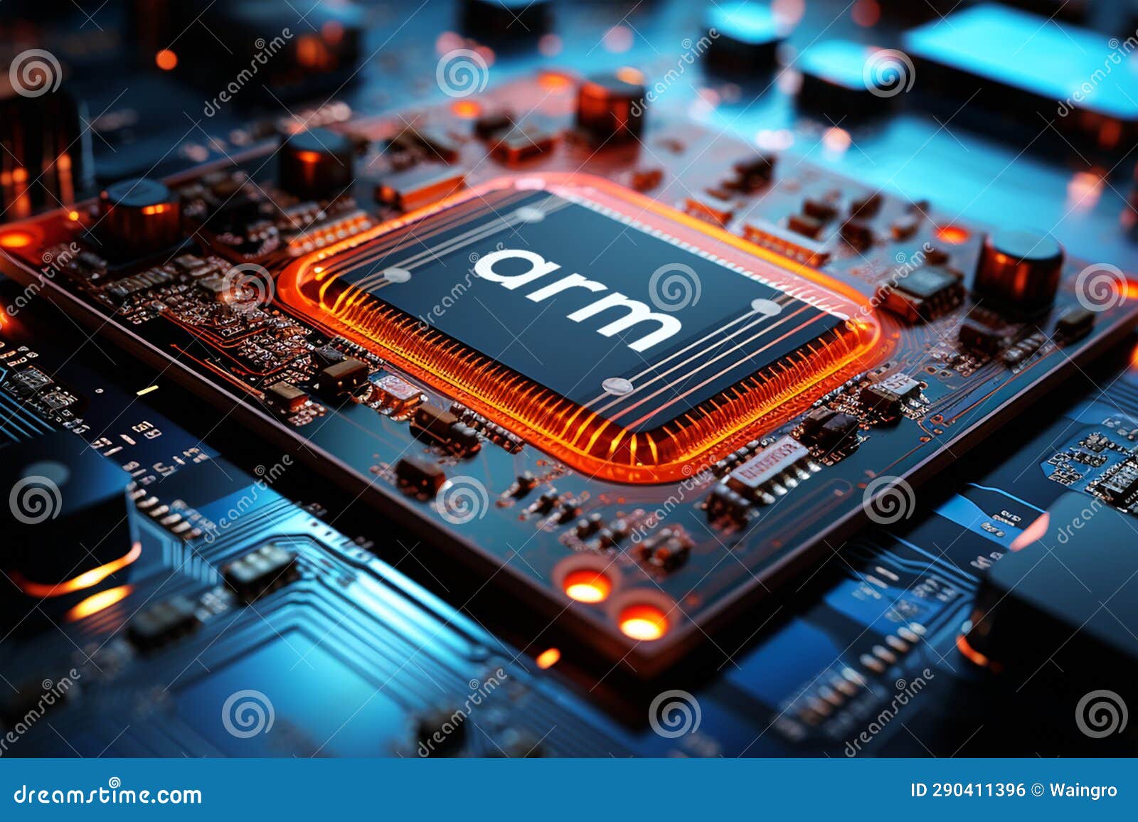 ARM - Semiconductor and Software Design Editorial Photo - Image of risc ...
