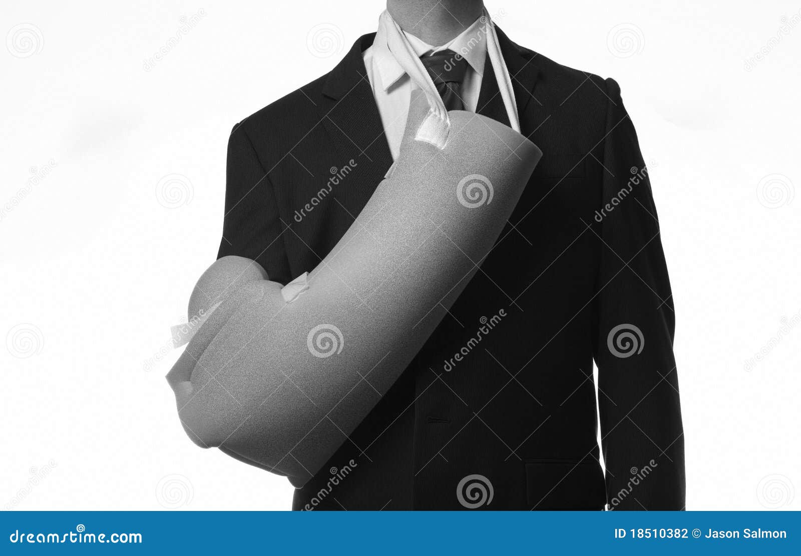 Arm in a sling stock photo. Image of medical, injury - 18510382