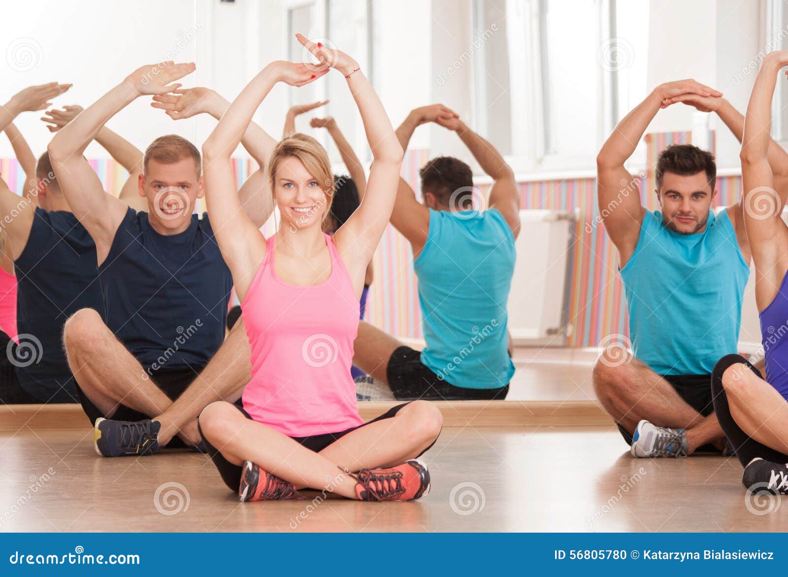 Arm Stretching after Workout Stock Photo - Image of health, happiness ...