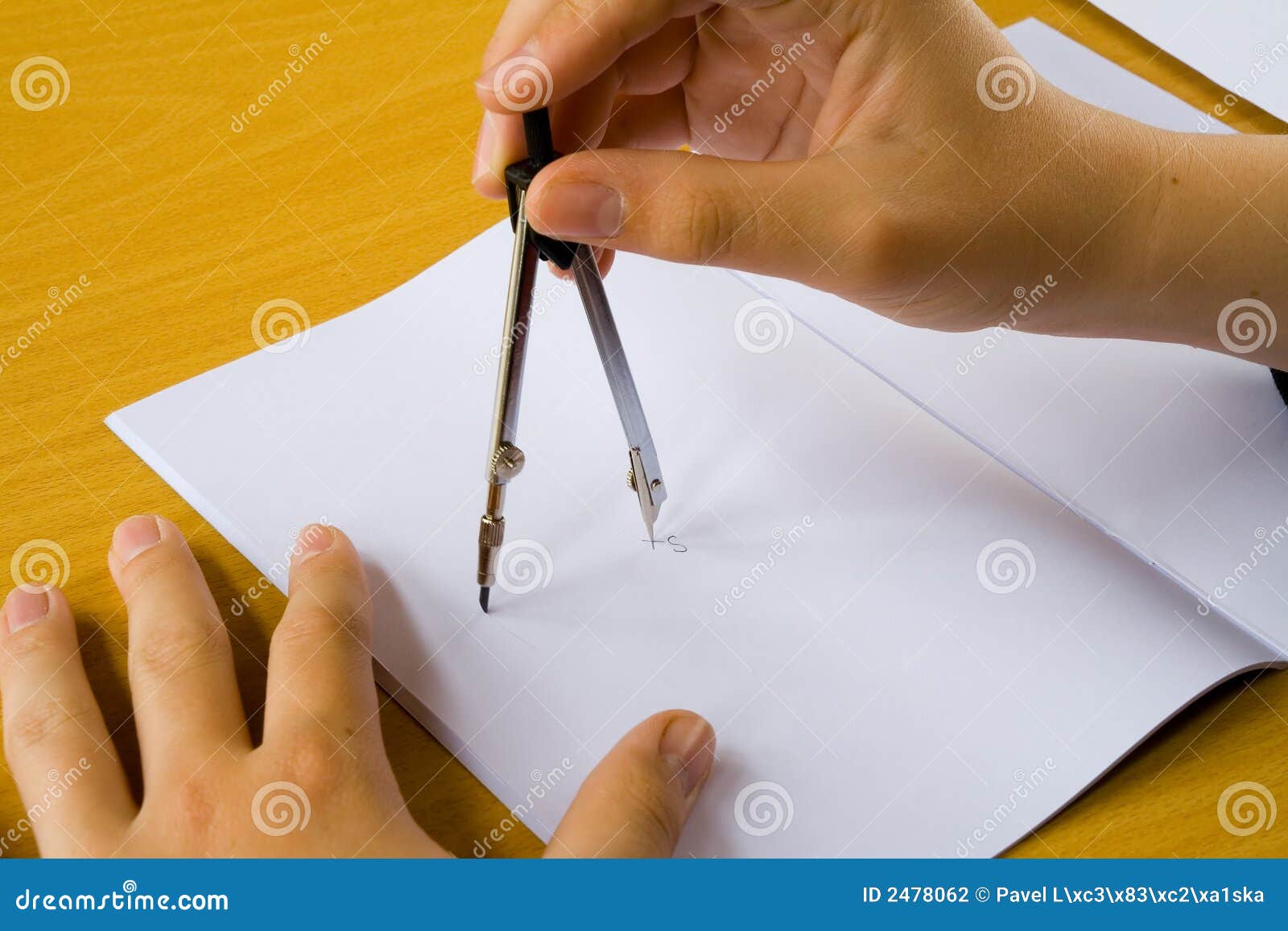Arm with trammel stock photo. Image of pair, compasses - 2478062