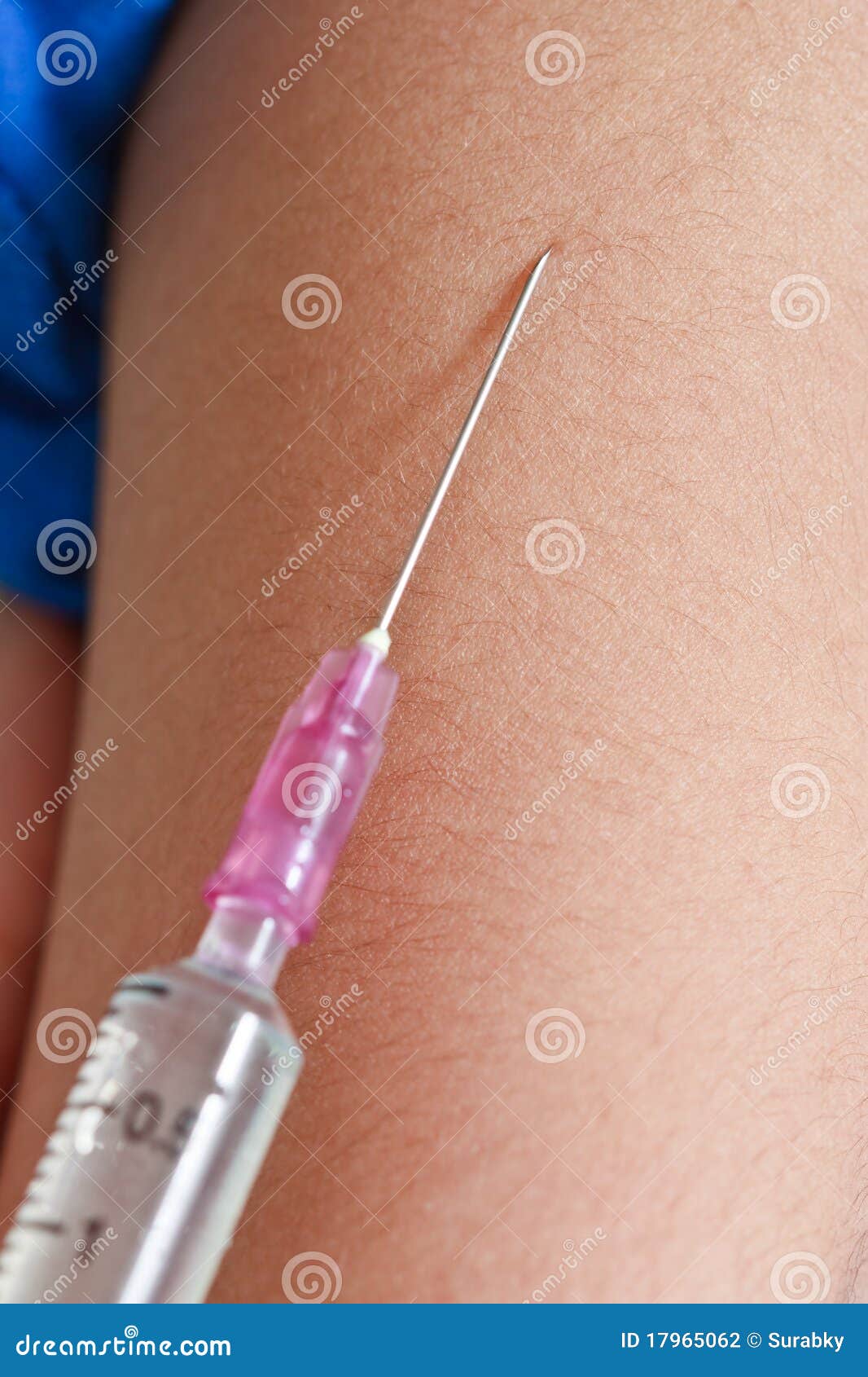 Arm and vaccine syringe stock photo. Image of vaccine - 17965062