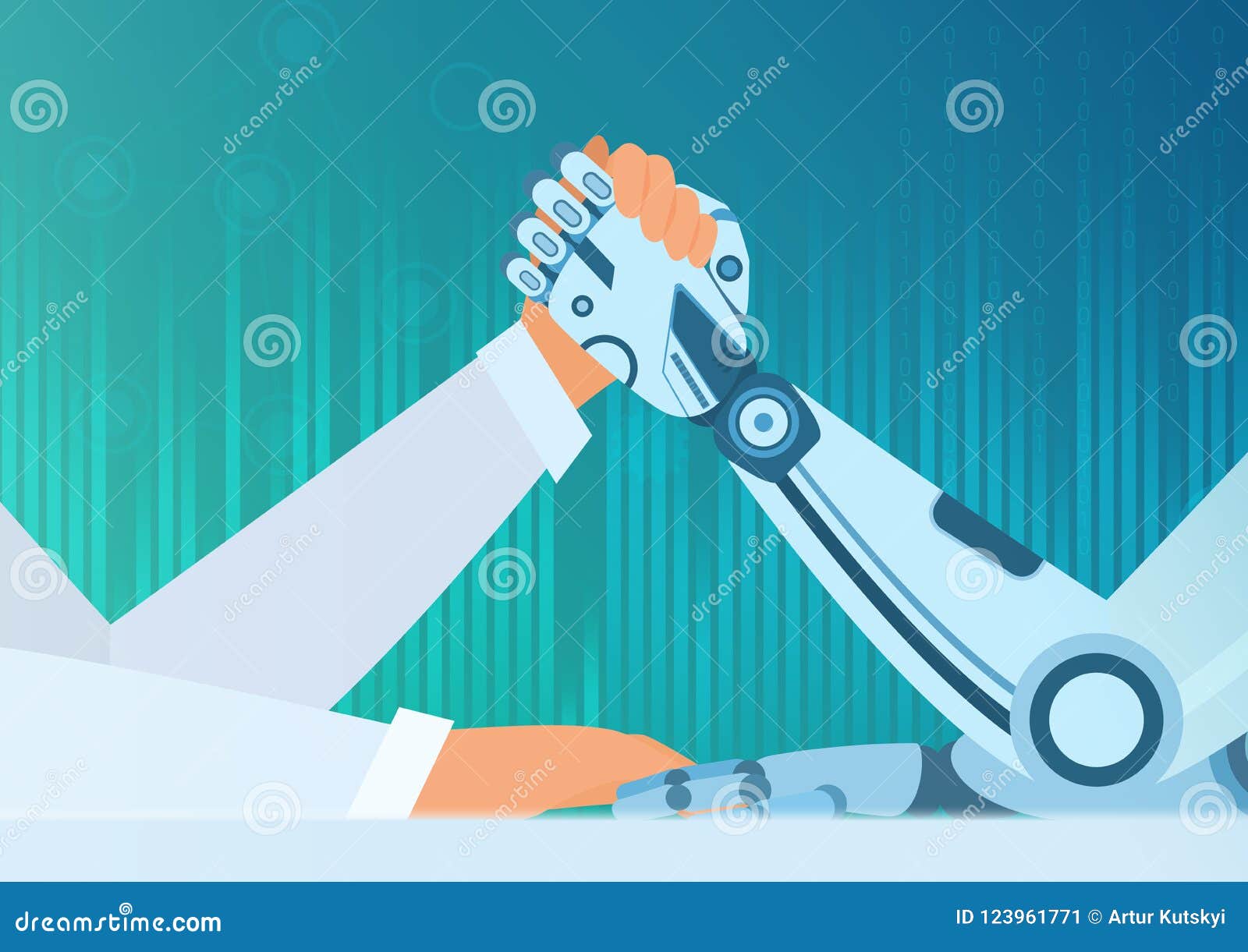 Human Robot Arm Stock Illustrations – 10,057 Human Robot Arm Stock ...