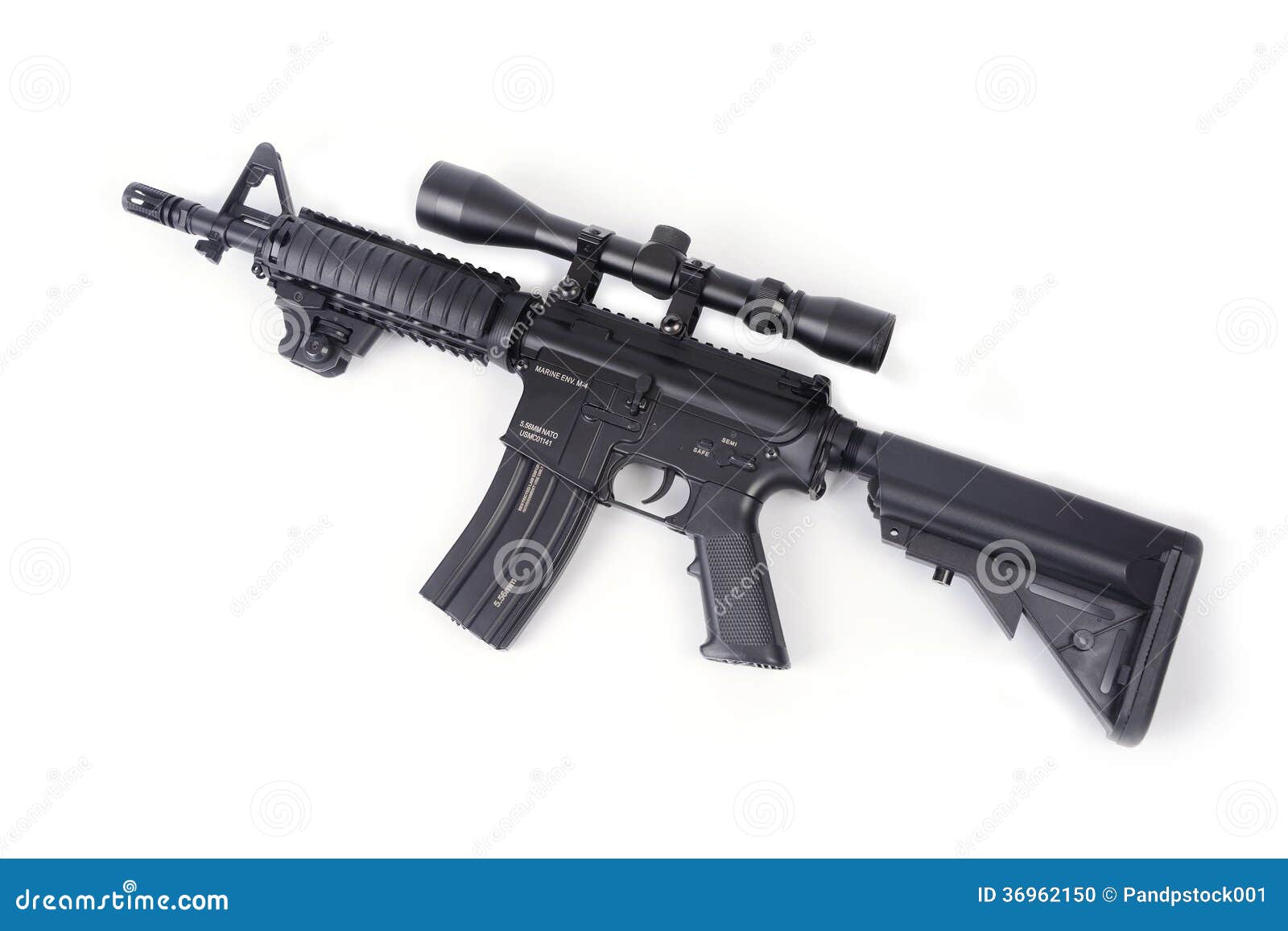 Arma del BB del rifle M4 foto de archivo. Imagen de arma - 36962150