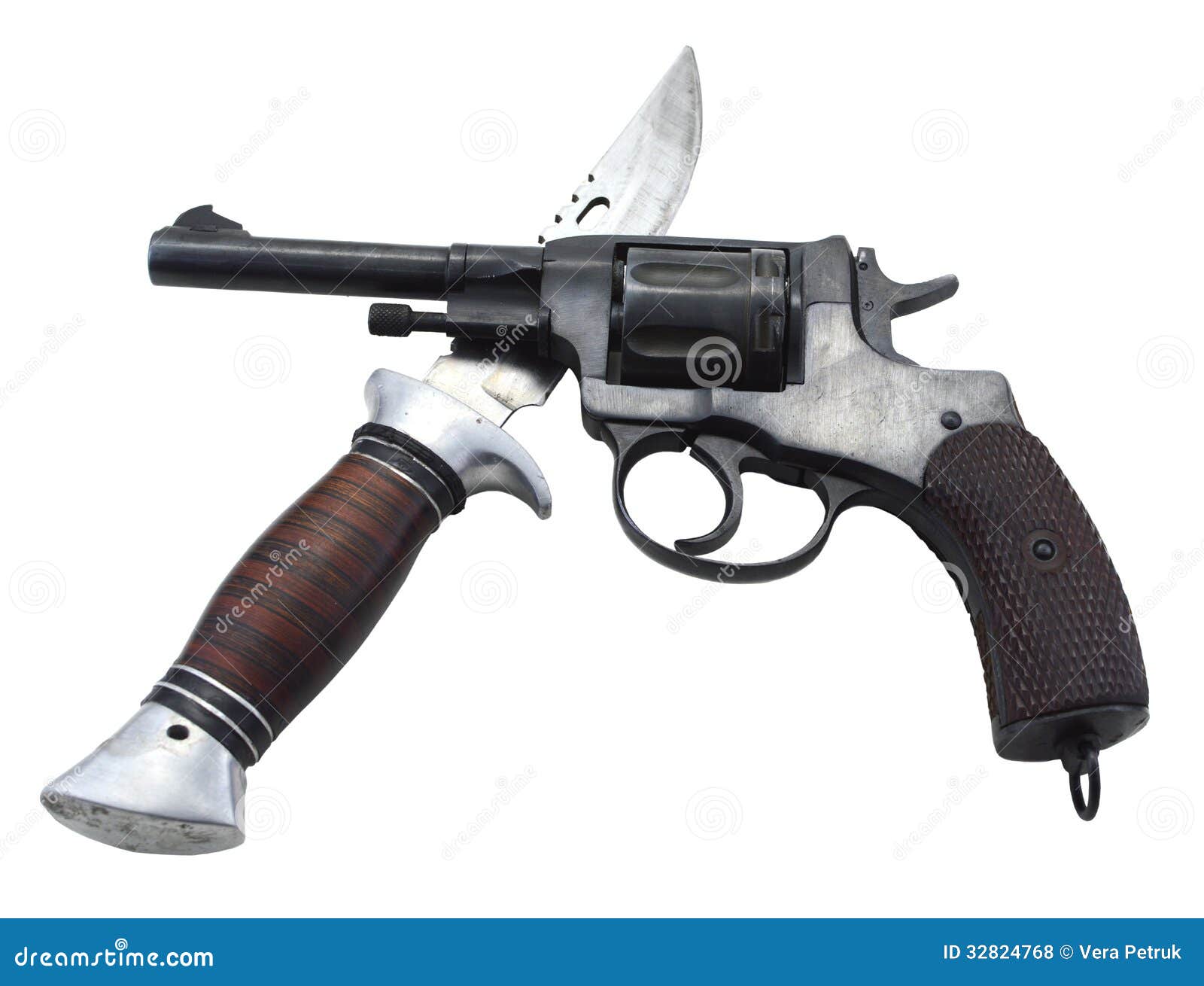 Arma e faca foto de stock. Imagem de tradicional, retro - 32824768