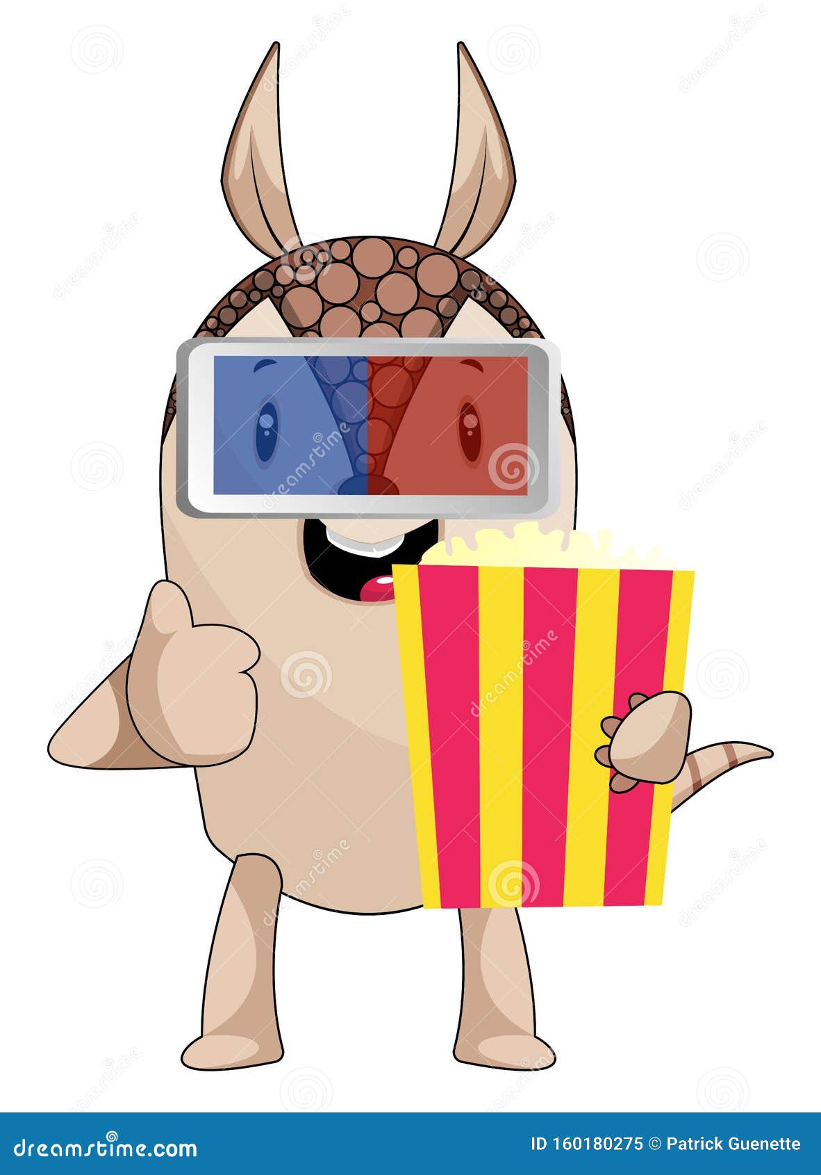 Patrick Eating Popcorn