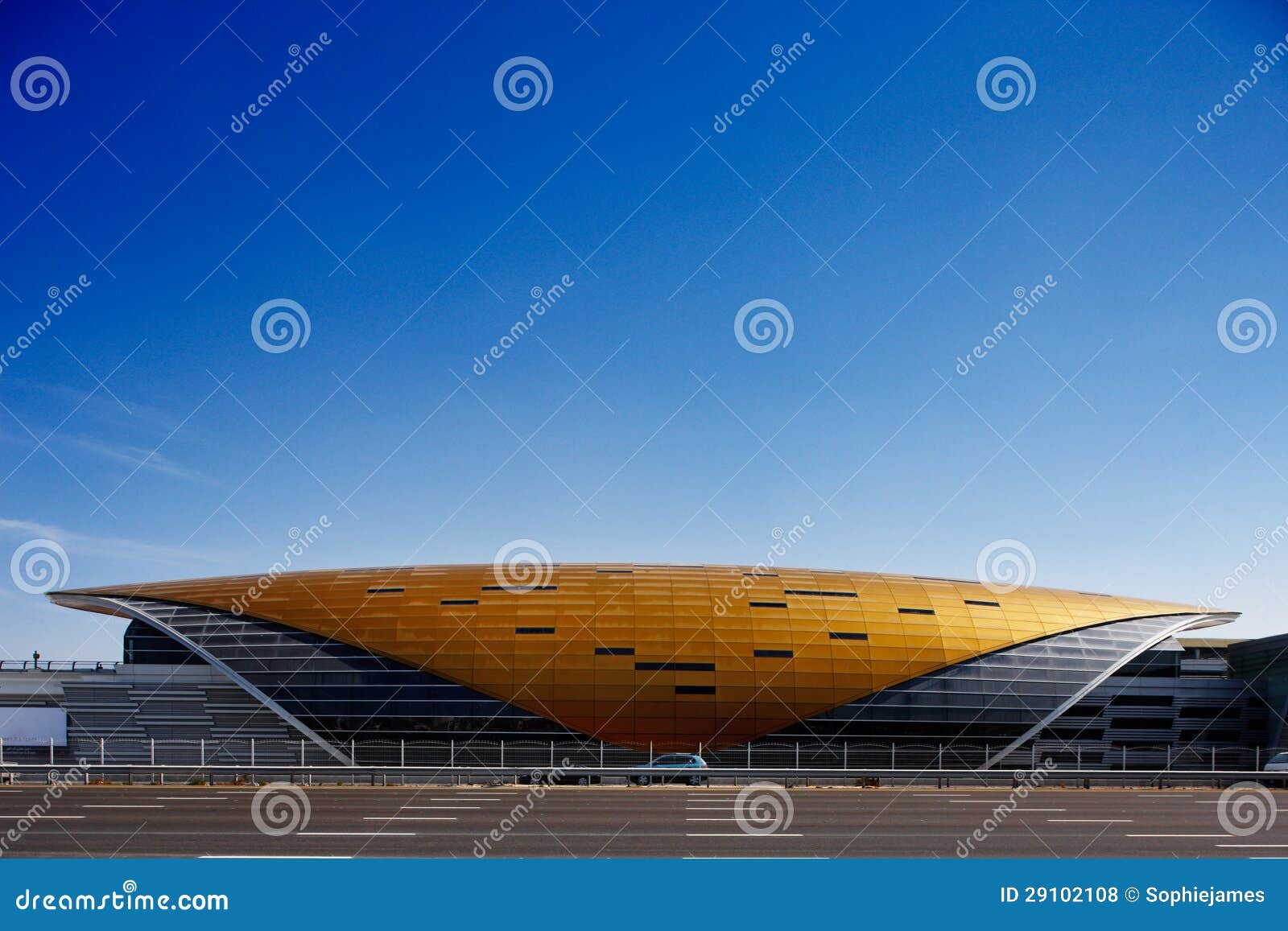 This Armadillo Structure Is A Dubai Metro Station Stock Photography ...