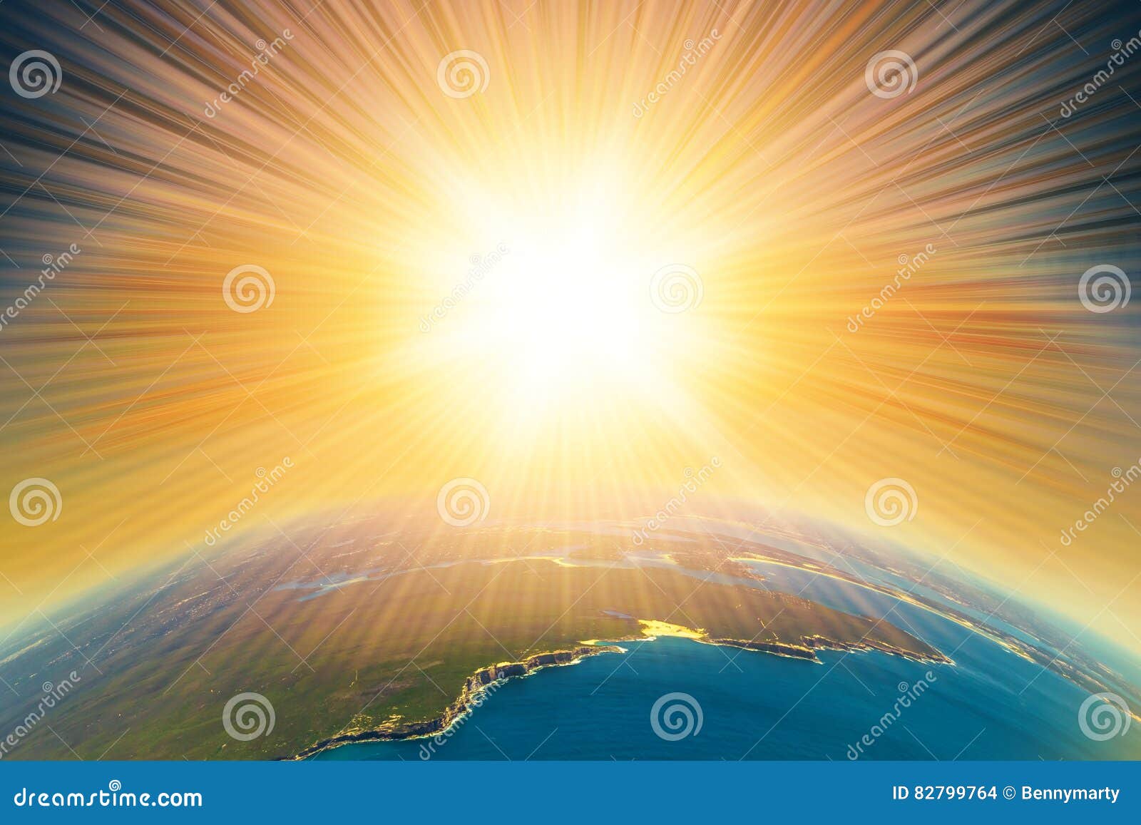 Armageddon on Earth stock photo. Image of cosmic, aftermath - 82799764