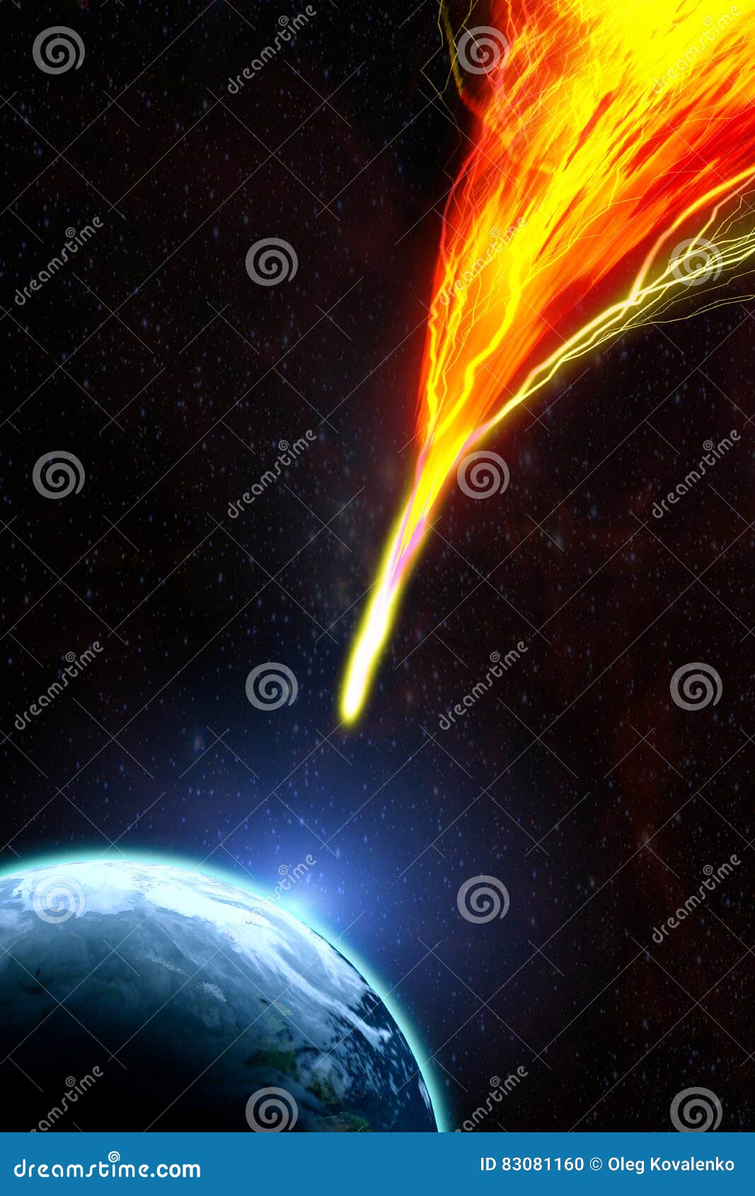 Armageddon - End of the World. Stock Illustration - Illustration of ...