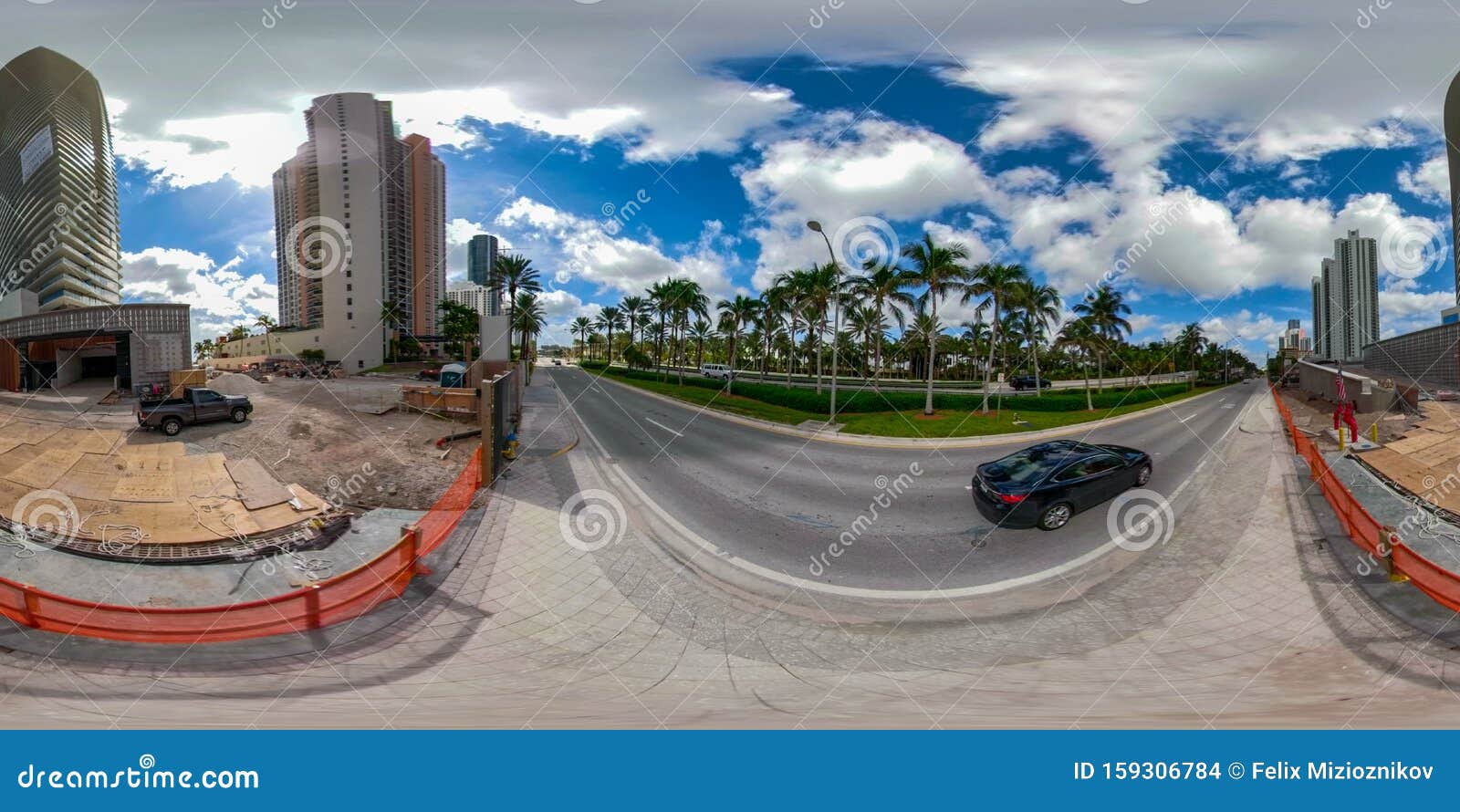 360 Vr Equirectangular Photo Of Bal Harbour 96th Street And Collins ...