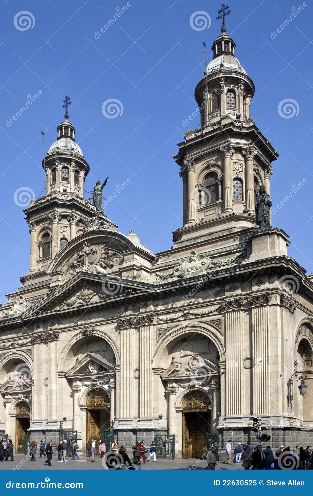 Armas Chile De Plac Santiago Obraz Editorial - Obraz złożonej z plac ...