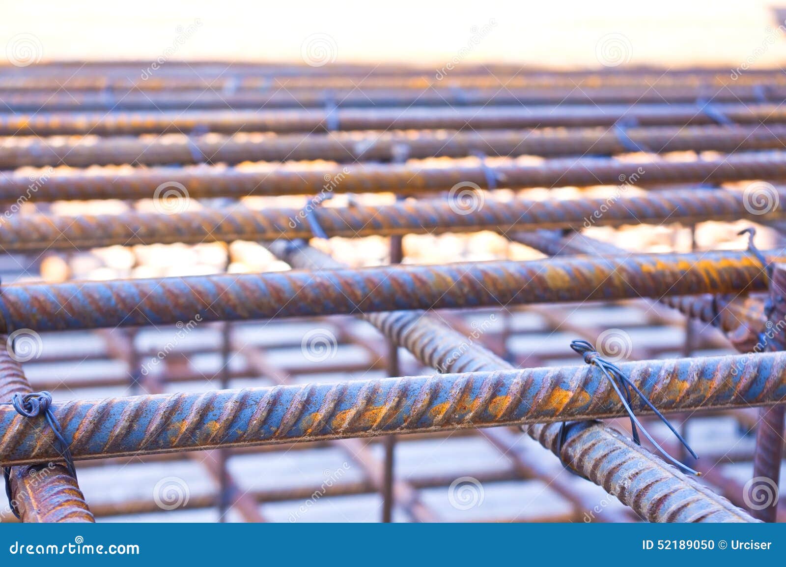 Armature stock photo. Image of foundation, concrete, mesh - 52189050