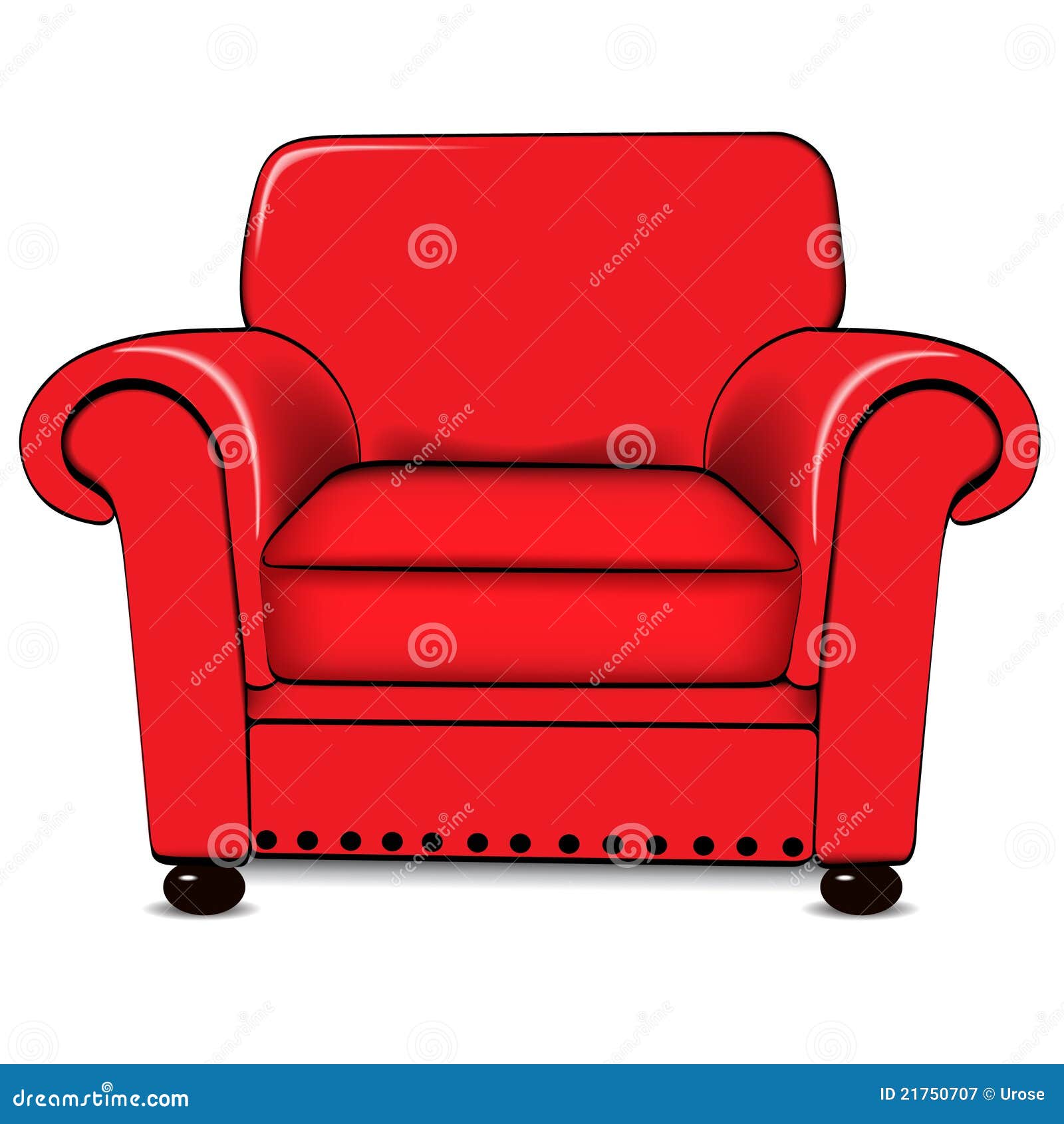 Armchair Cartoon Vector | CartoonDealer.com #21750707