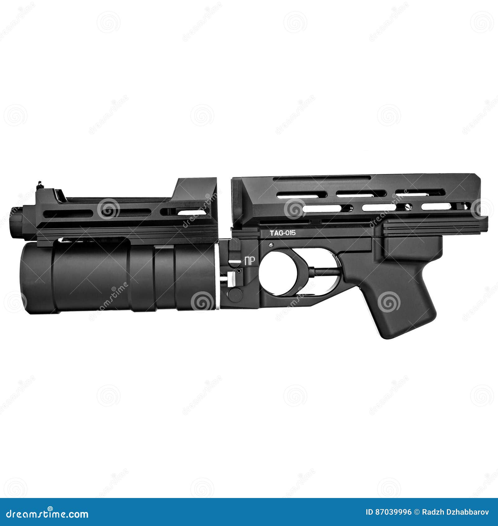 Arme militaire, vue photo stock. Image du américain, machine - 87039996