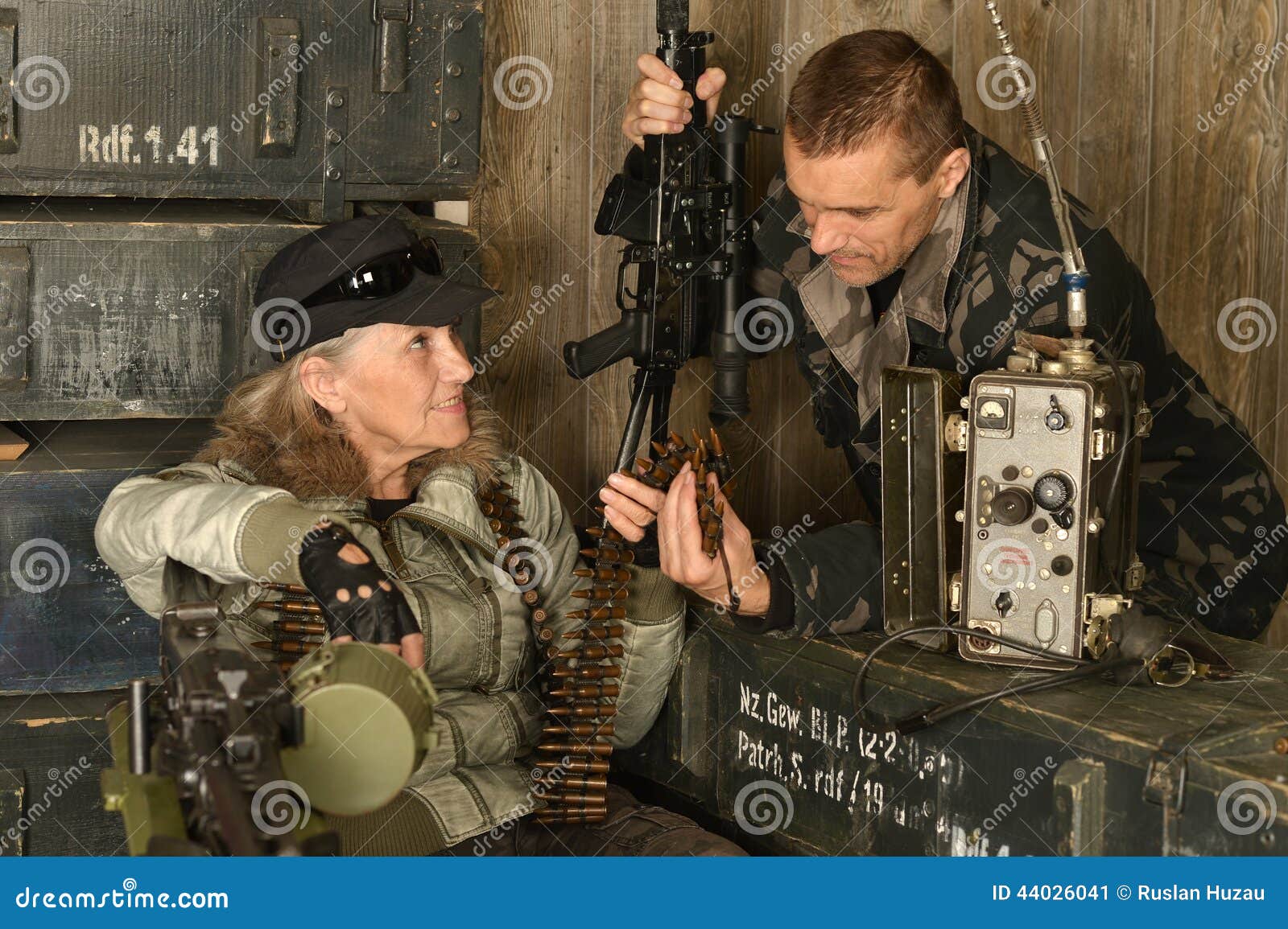 Armed Combat Soldiers Thinking Stock Image - Image of game, gunpowder ...