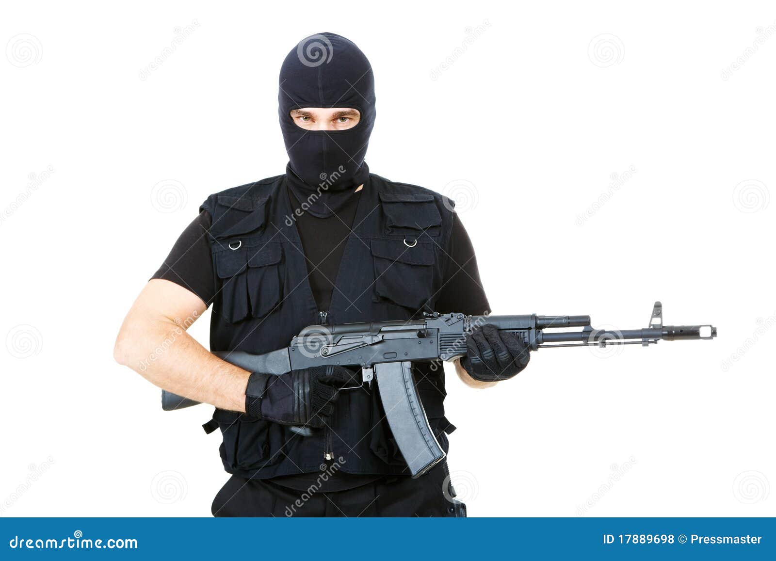 Armed criminal stock photo. Image of convict, crime, assassin - 17889698
