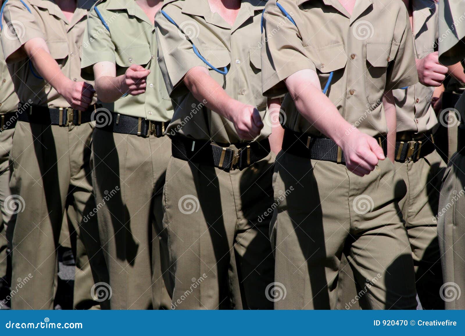 Armed Forces Cadets Marching Stock Photo - Image of forces, soldiers ...