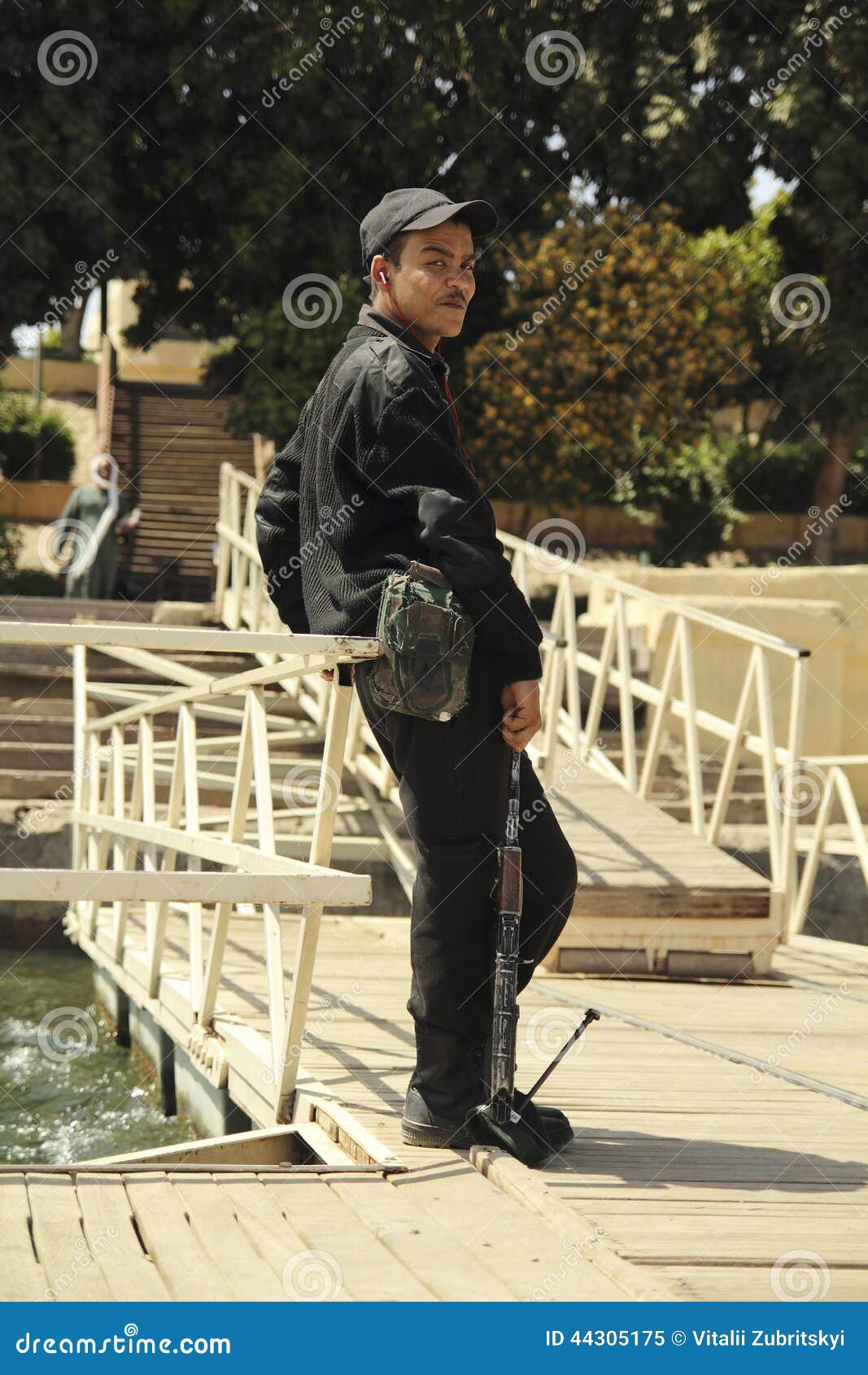 Armed man editorial image. Image of boots, tour, security - 44305175