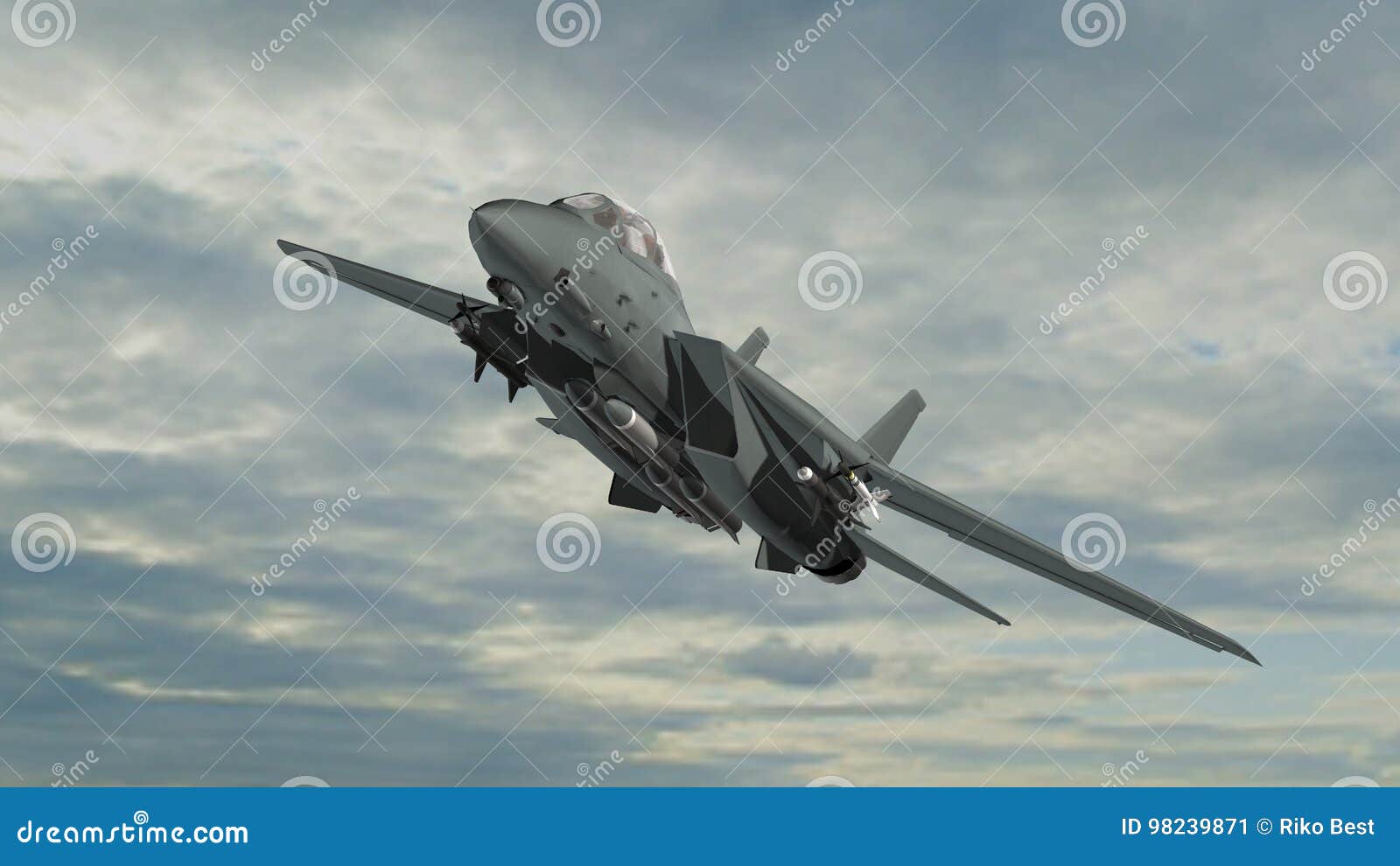 Armed Military Fighter Jet in Flight Stock Image - Image of isolated ...