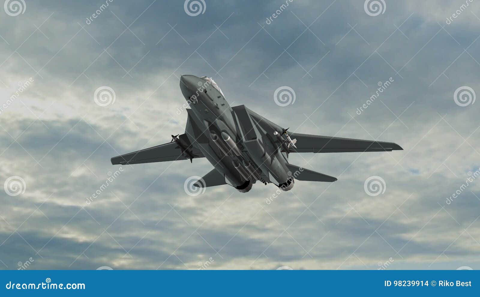 Armed Military Fighter Jet in Flight Stock Photo - Image of aircraft ...