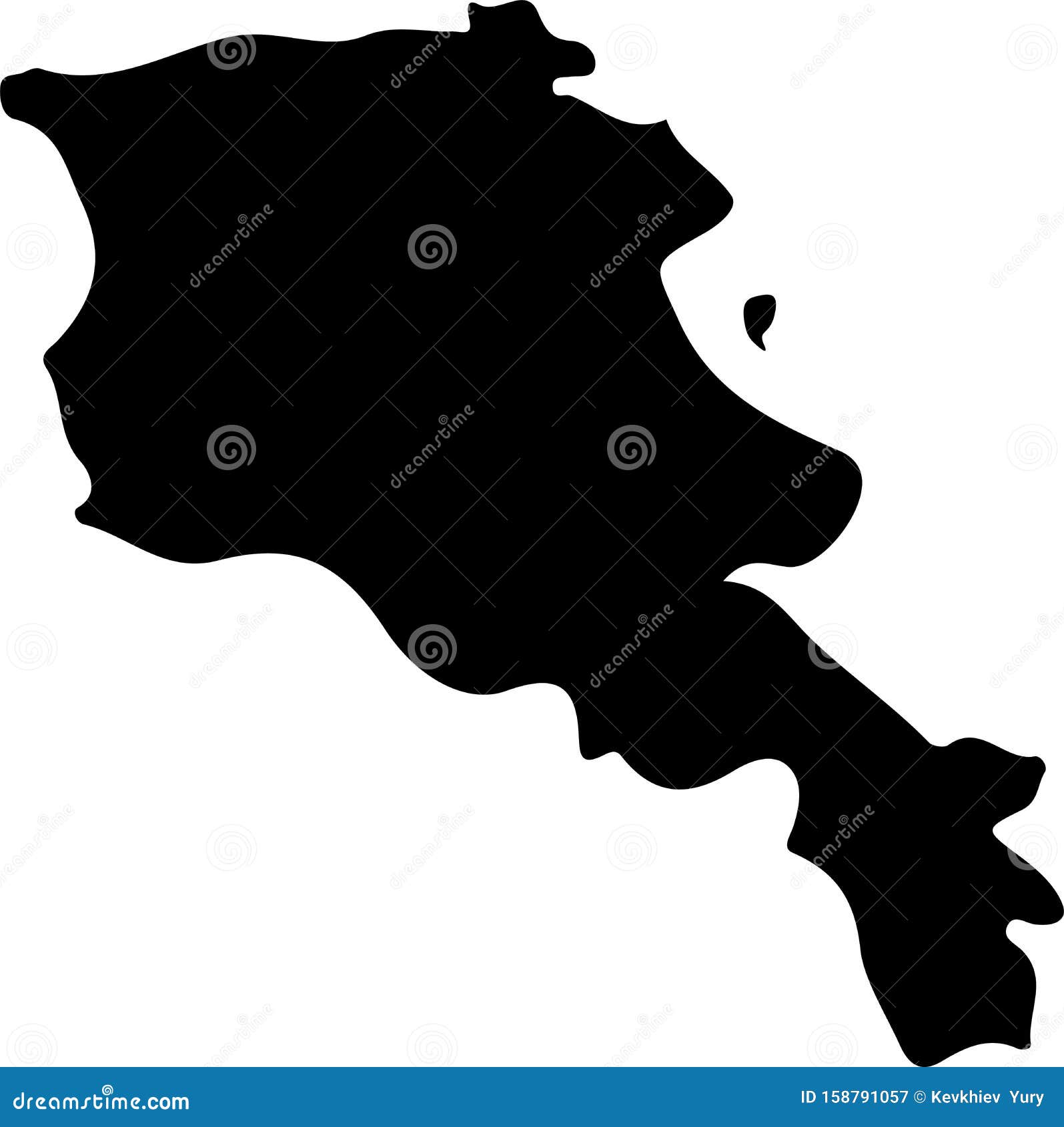 Armenia Map Vector Illustration Stock Vector - Illustration of banner ...