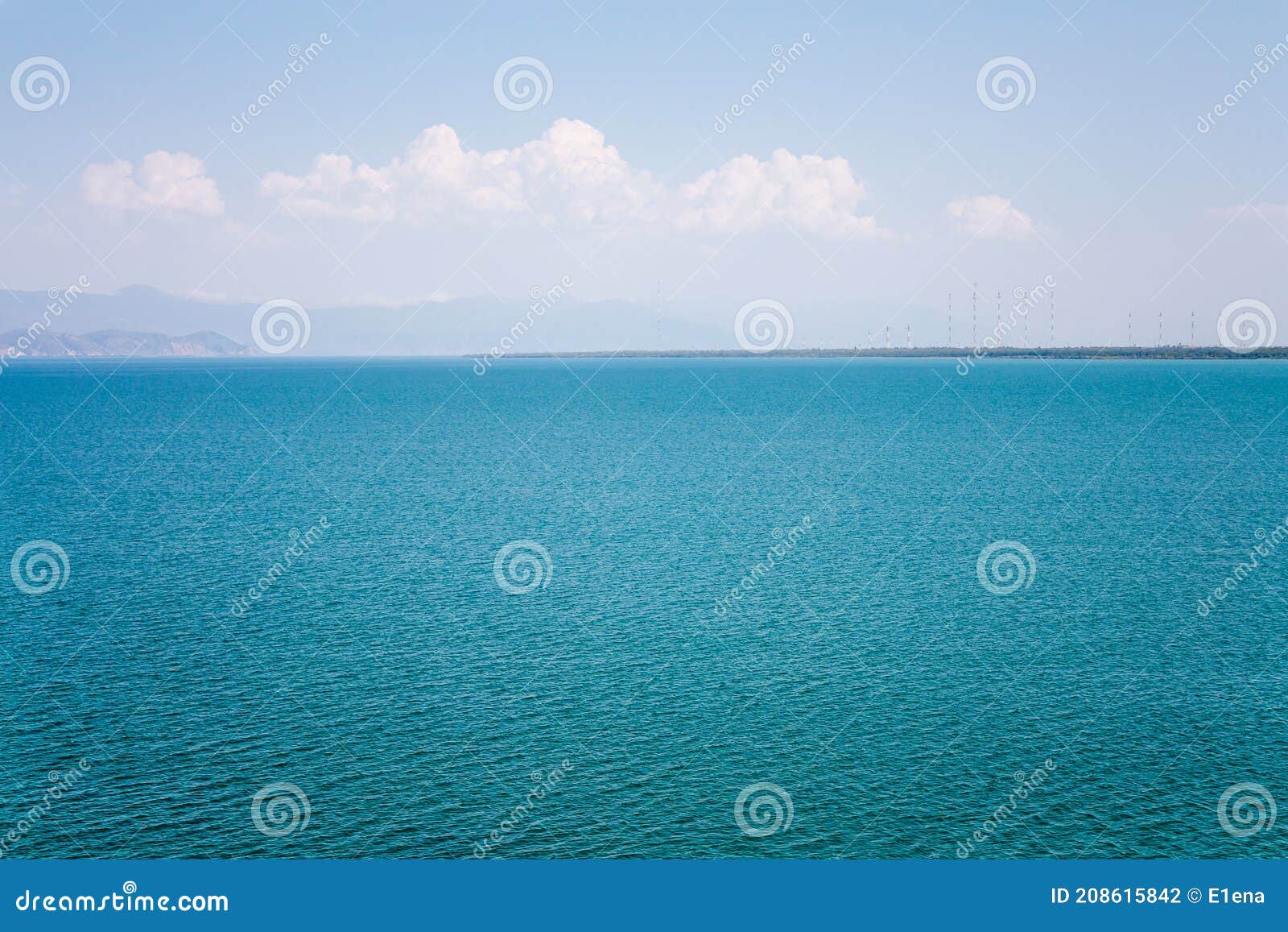 Armenia. View of Lake Sevan from Hayravank Monastery Stock Photo ...