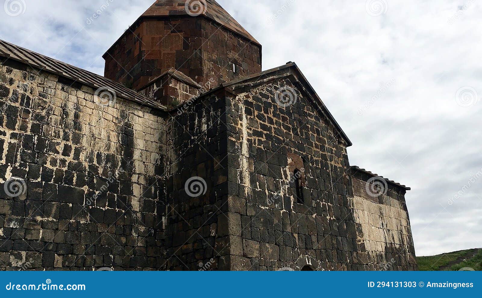An Armenian Architectural of Sevanavank Monastery. Stock Image - Image ...