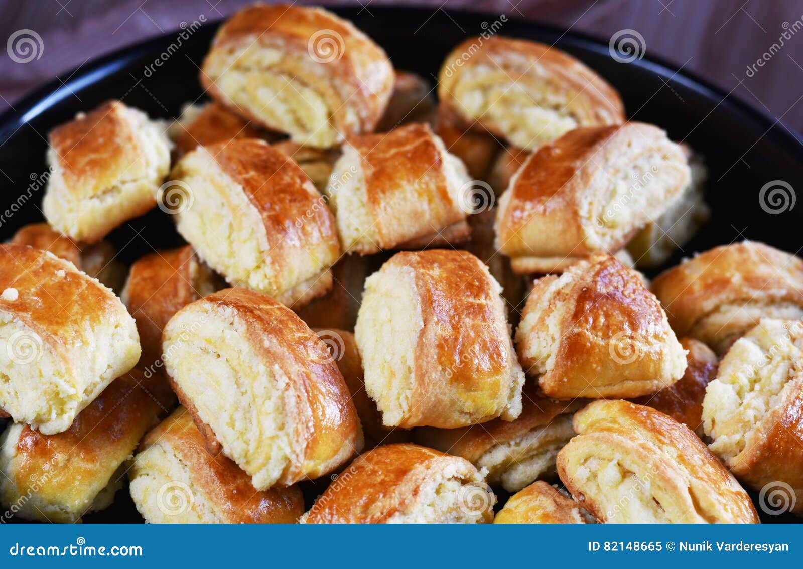 Armenian food gata . stock image. Image of traditional - 82148665