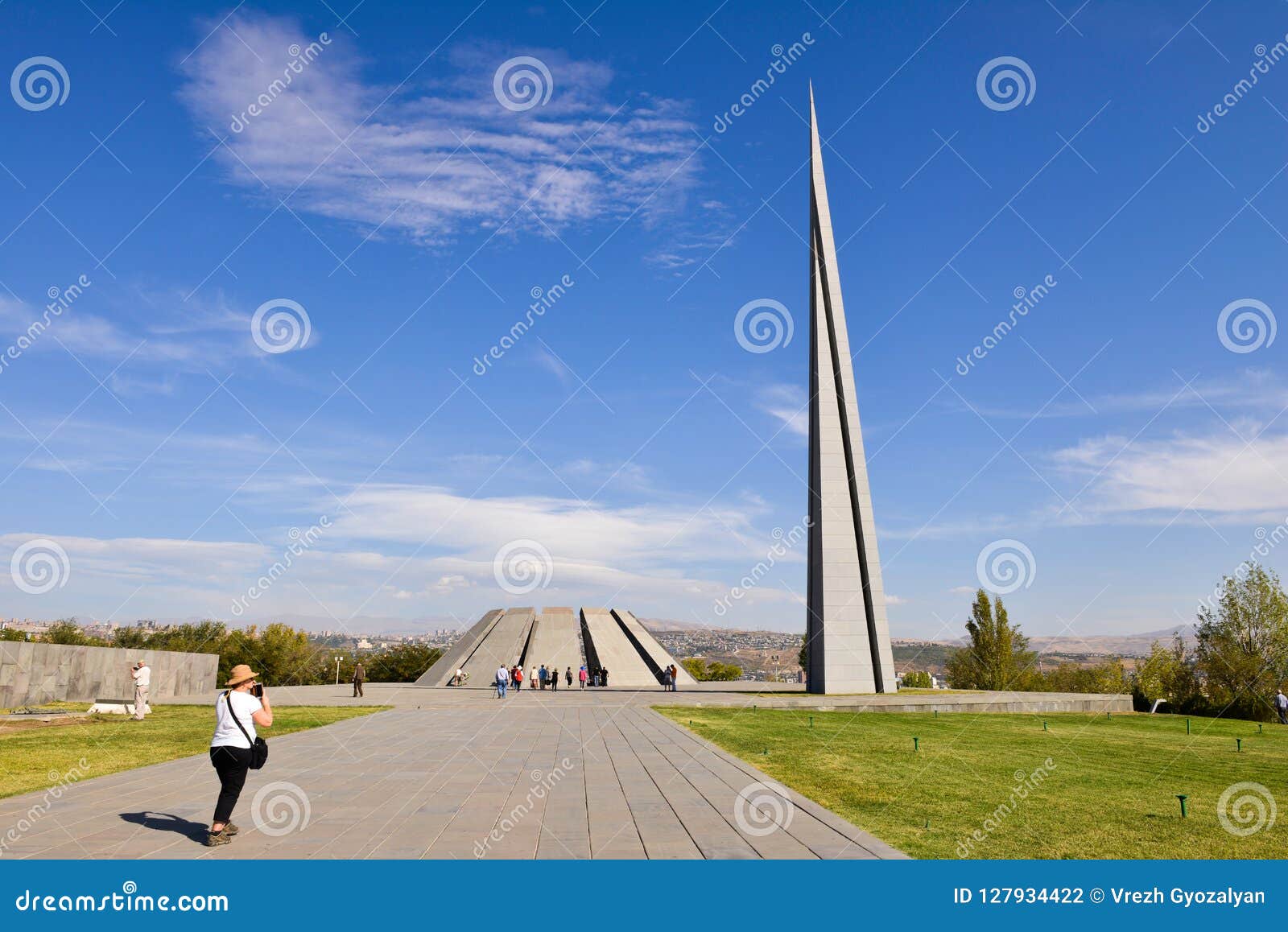 Armenian Genocide Memorial Monument, in Yerevan Editorial Photography ...