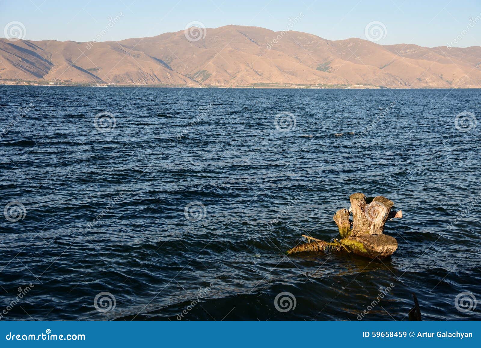 Armenian Highlands. Lake Sevan. Stock Image - Image of water, pearl ...