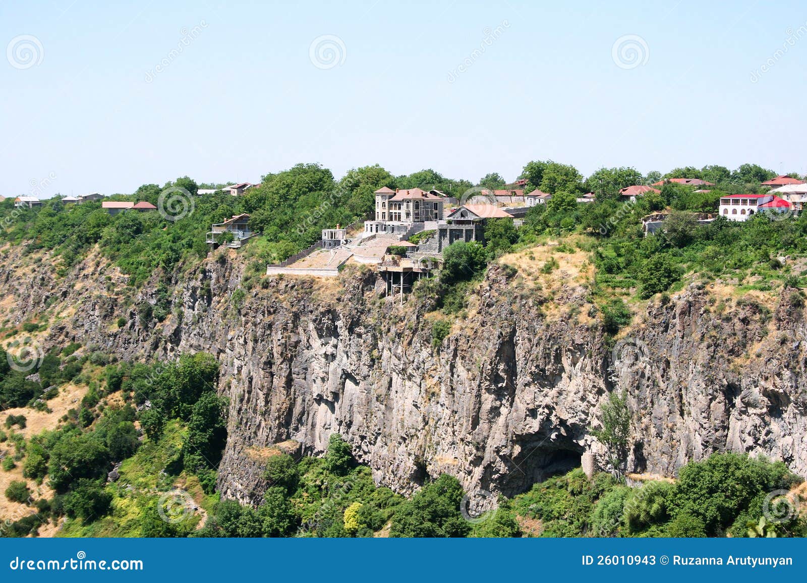 Armenian landscape stock image. Image of route, summer - 26010943